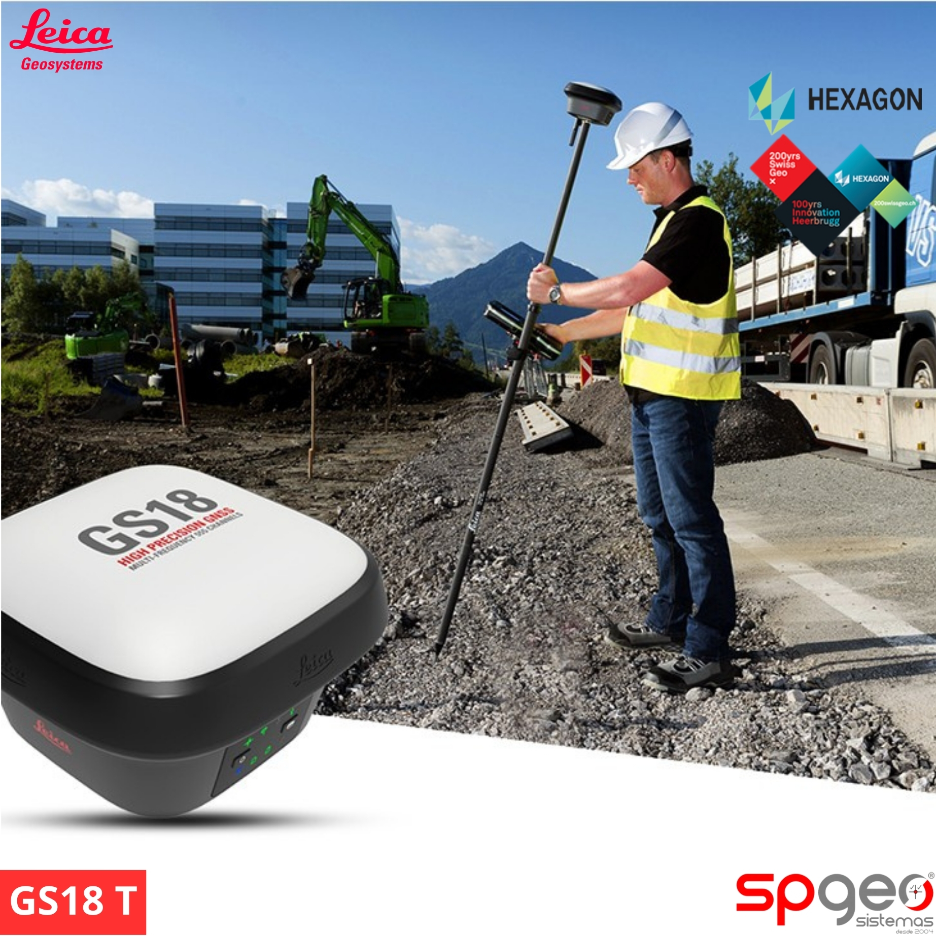Leica GNSS Viva GS18 T - SPGeo