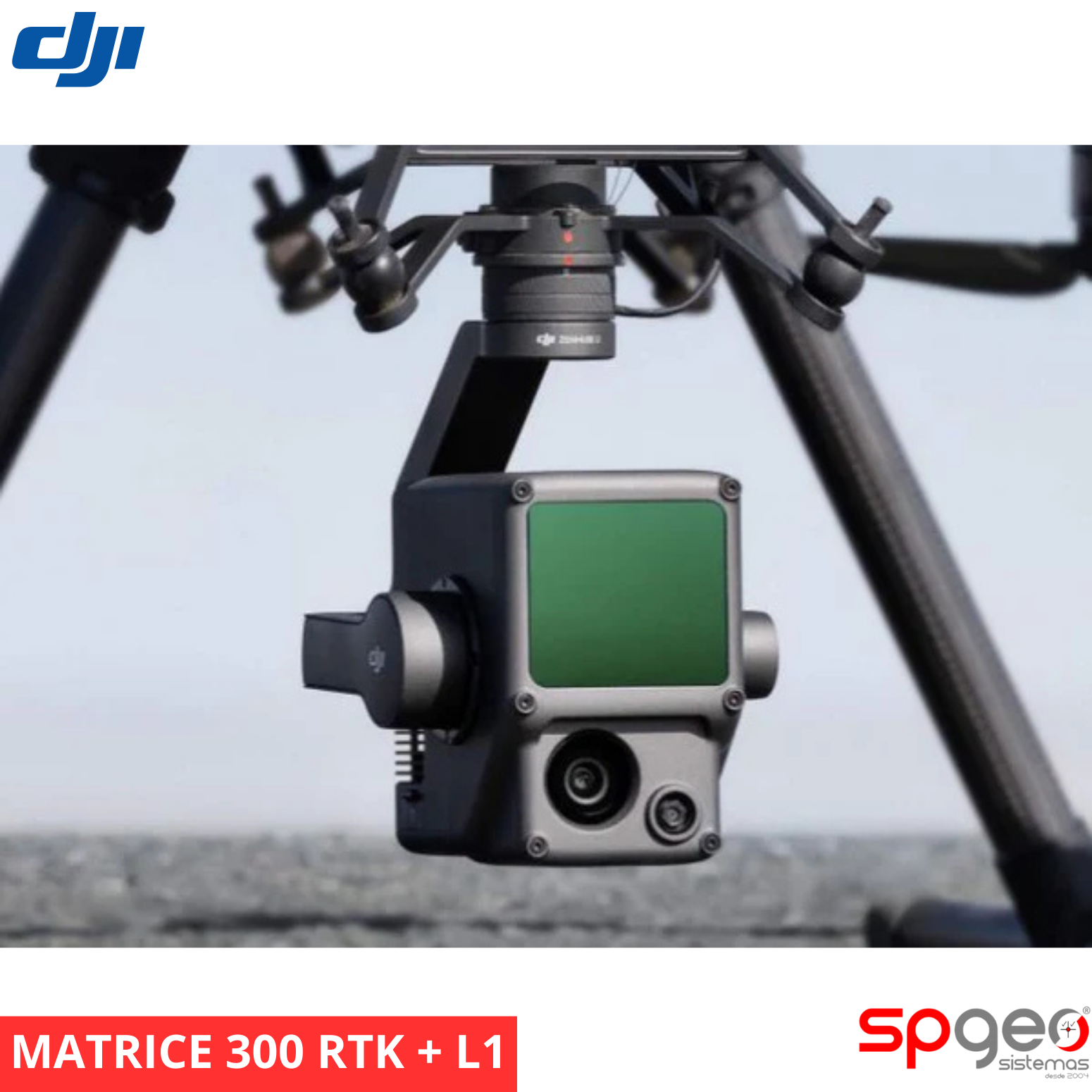 DJI Matrice 300 RTK + Zenmuse L1 - SPGeo