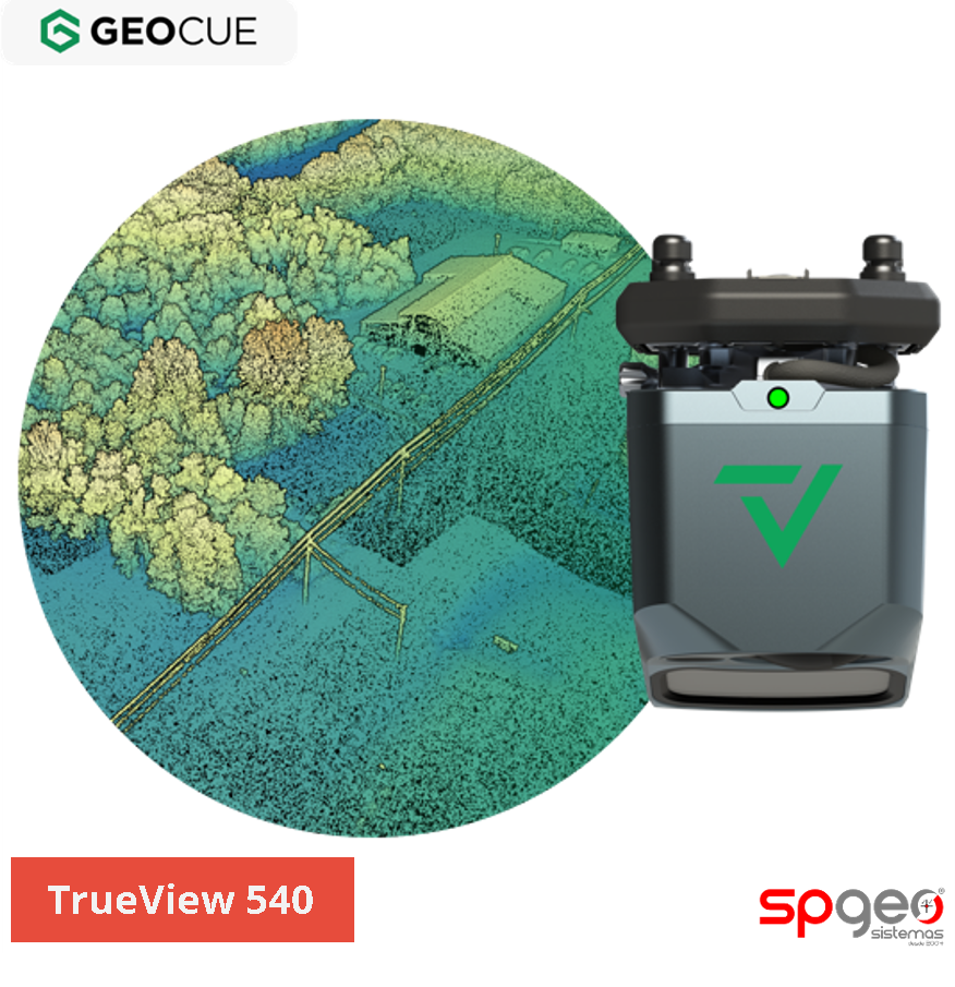 GeoCue TrueView 540 Lidar para Drones com Câmera Integrada - SPGeo