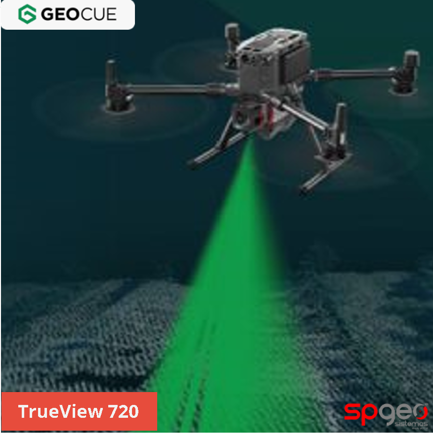 GeoCue TrueView 720 Lidar para Drones com Câmera Integrada - SPGeo