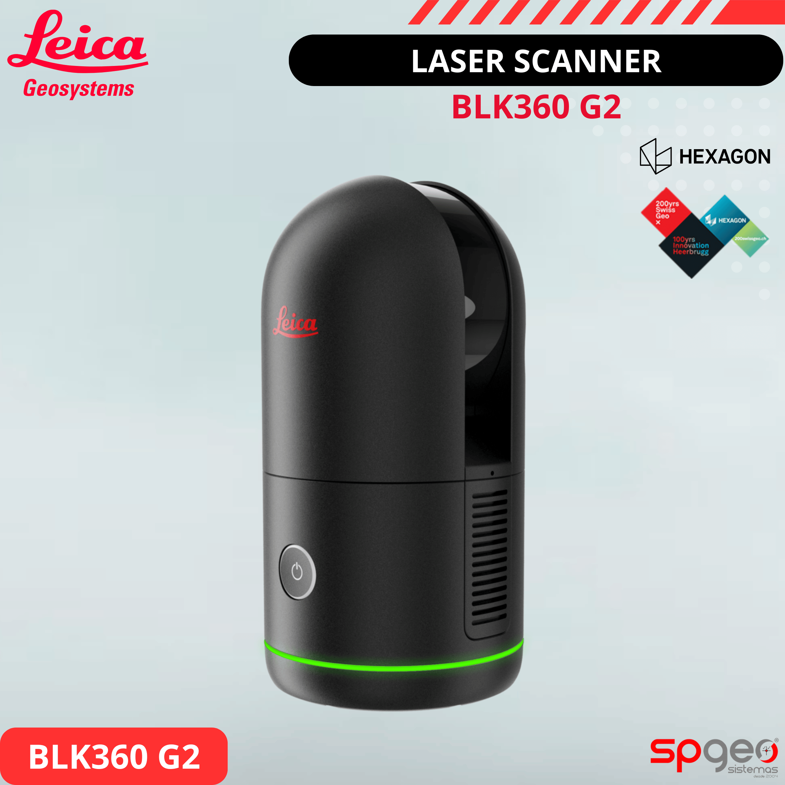 Leica BLK360 G2 Laser Scanner 3D - SPGeo