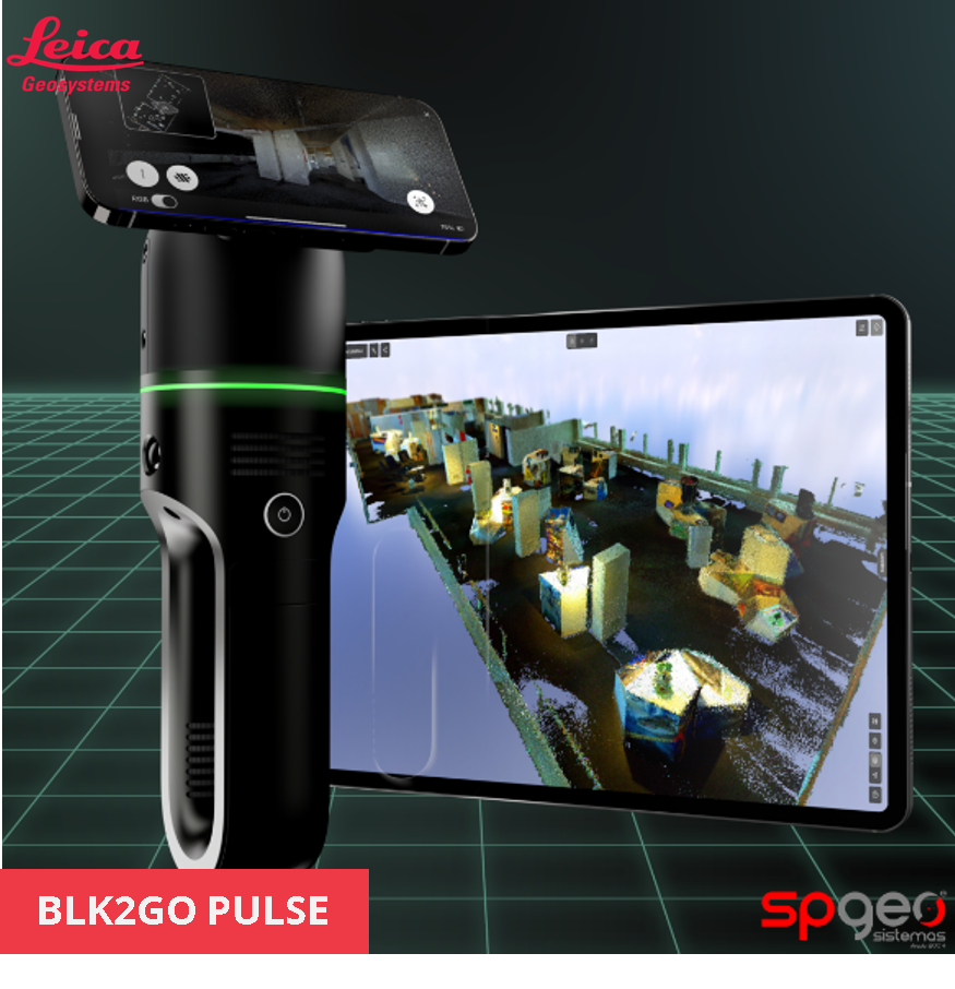 Leica BLK2GO PULSE Laser Scanner 3D - SPGeo