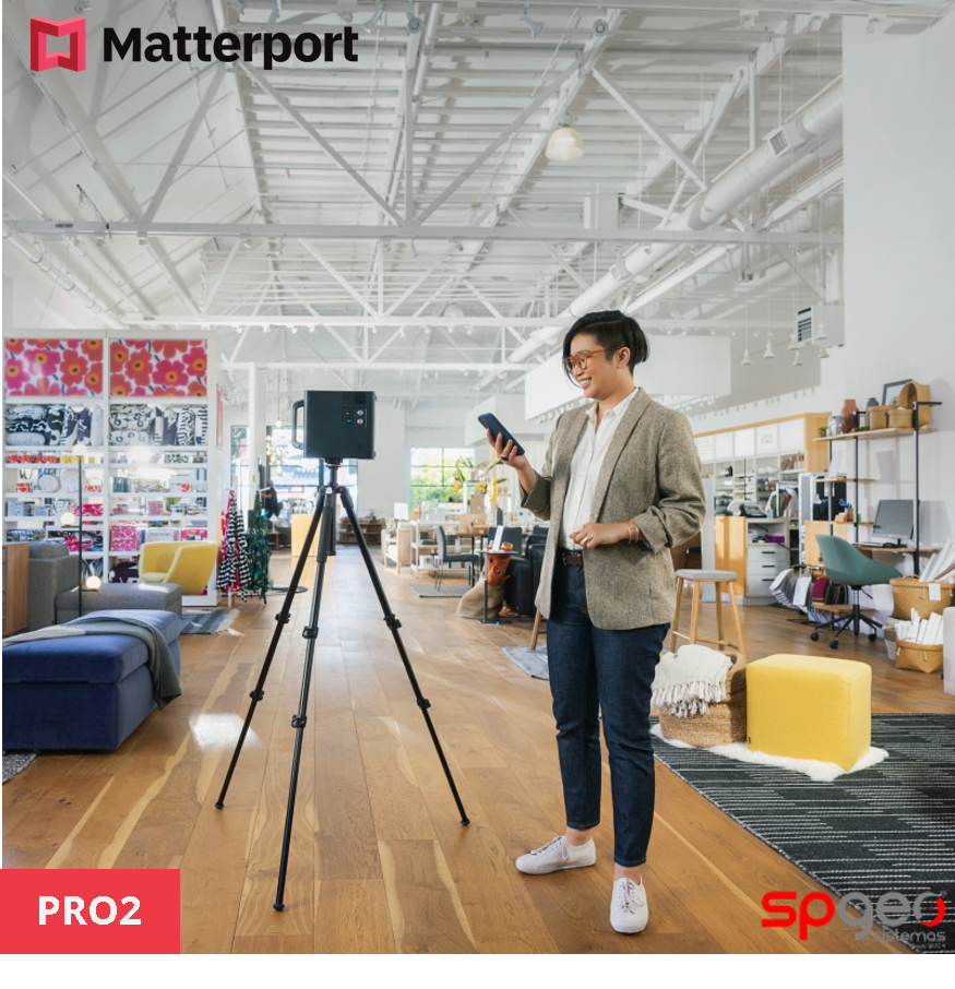 Matterport Pro2 Laser Scanner 3D - SPGeo