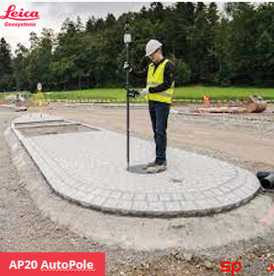 Leica AP20 AutoPole para construção - SPGeo