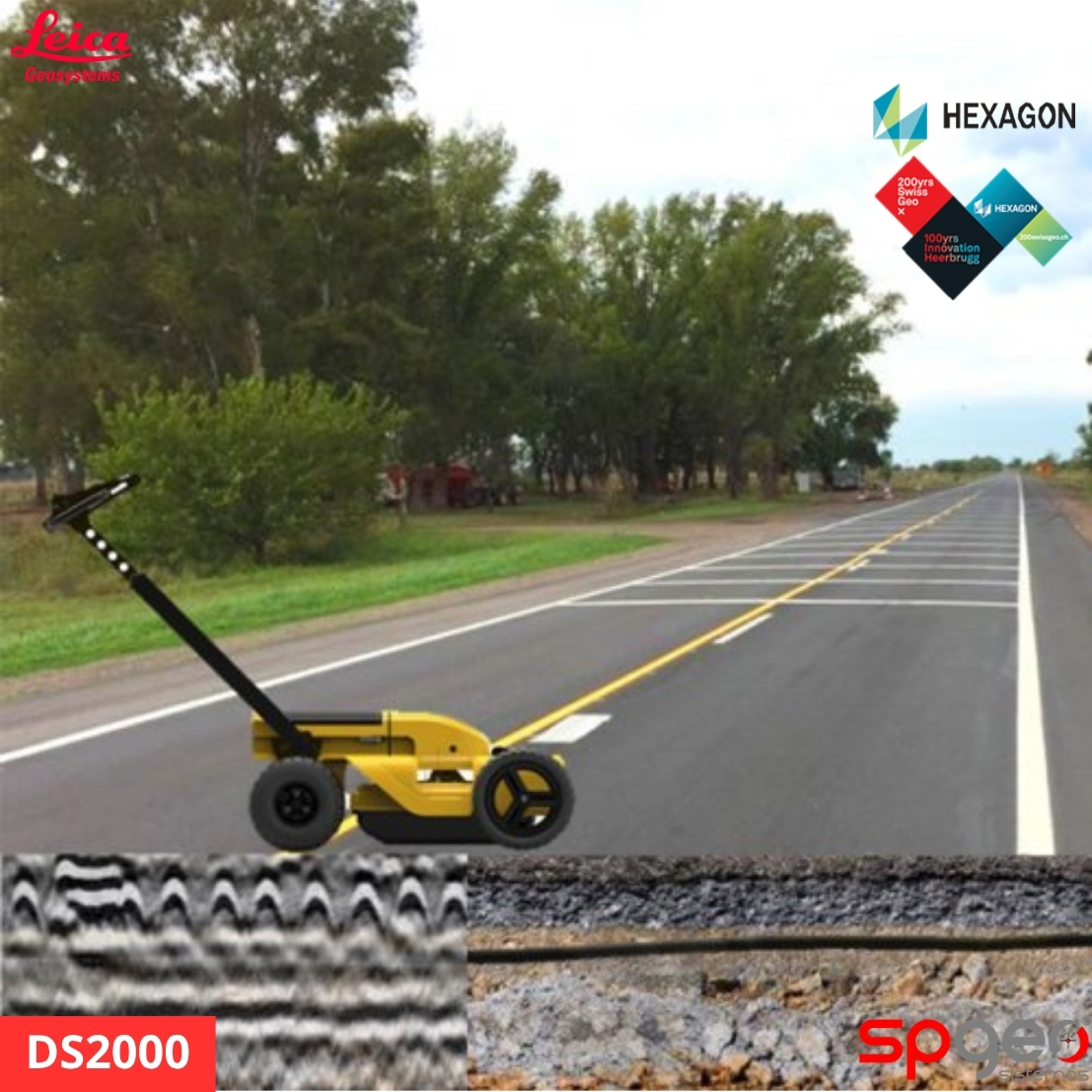 Leica DS2000 Georadar para utilities - SPGeo