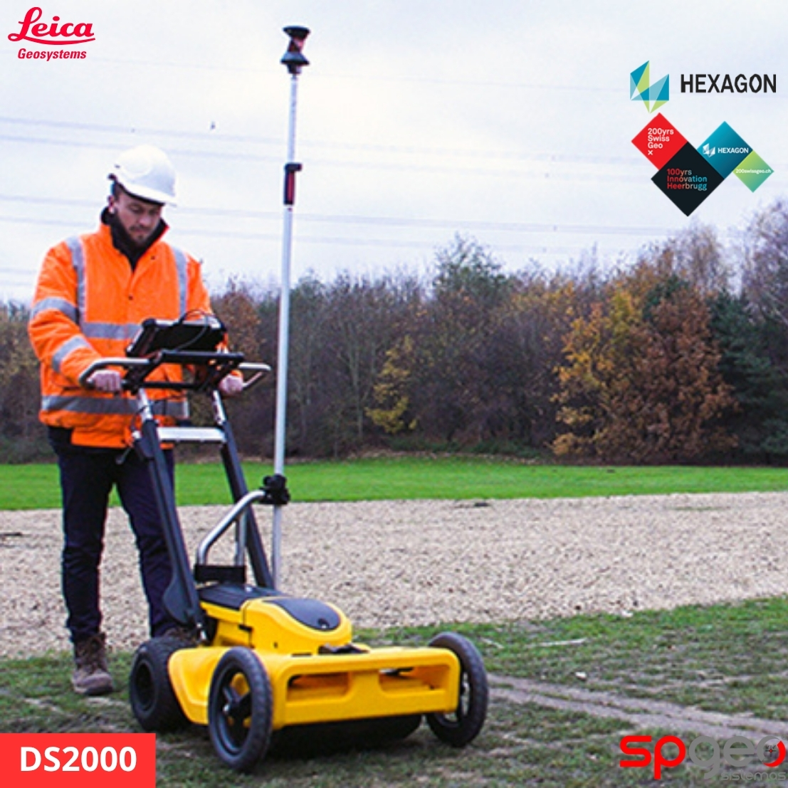 Leica DS2000 Georadar para utilities - SPGeo