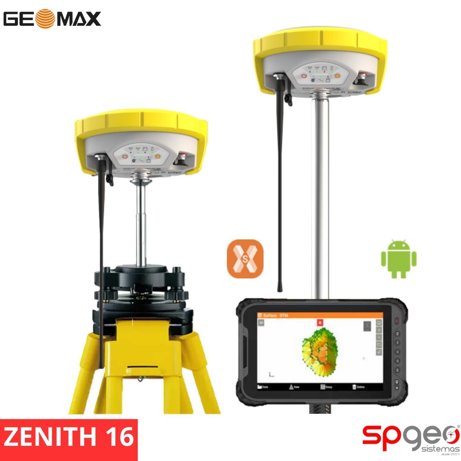 GeoMax Zenith 16 GNSS RTK - SPGeo