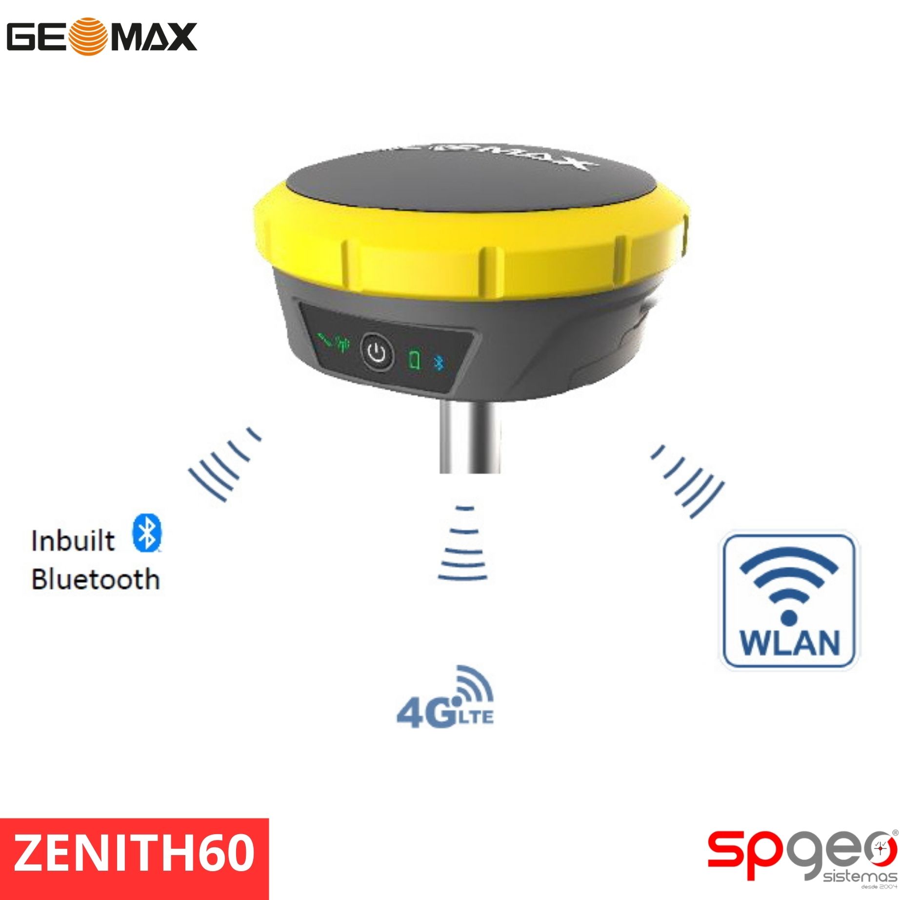 GeoMax Zenith60 GNSS RTK IMU - SPGeo