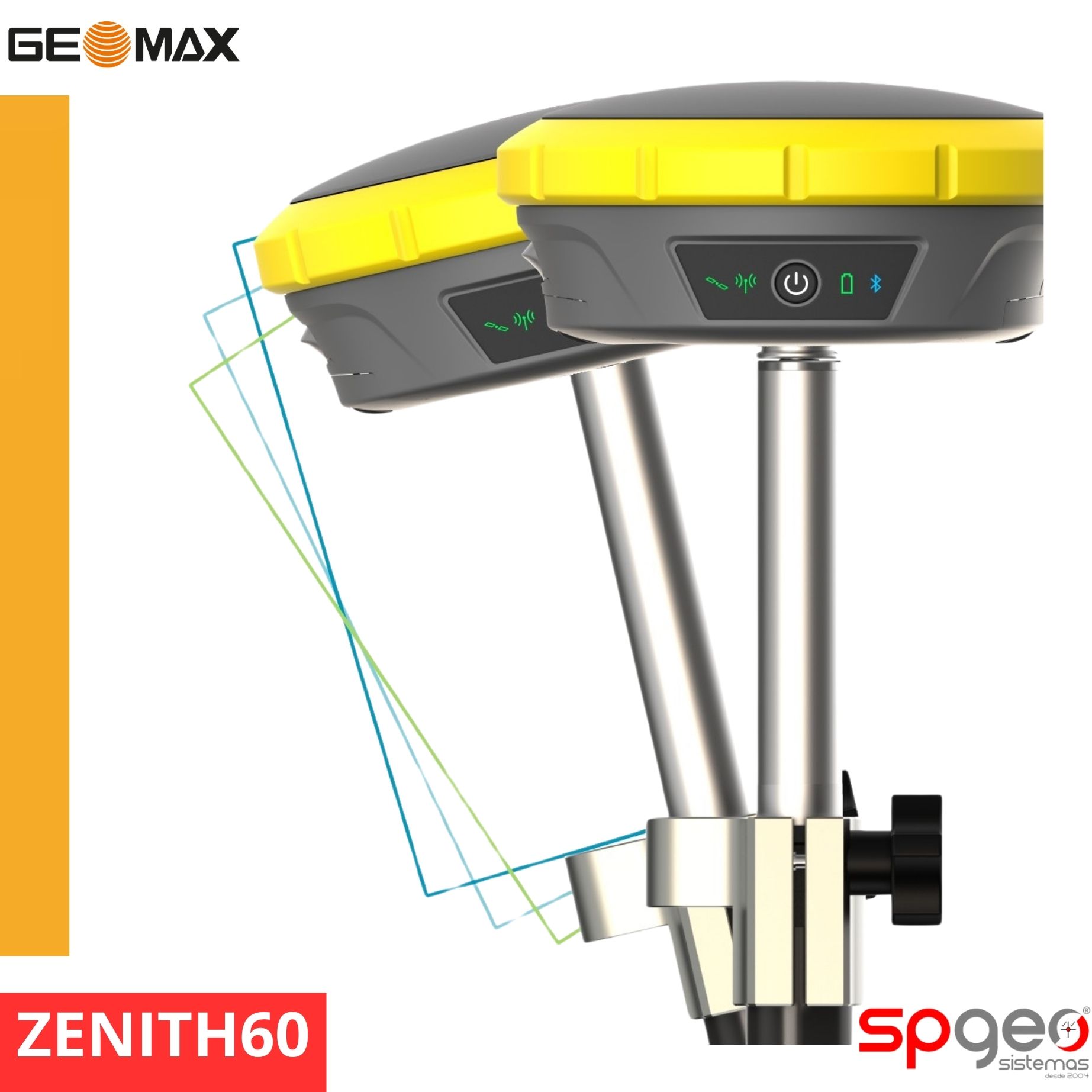 GeoMax Zenith60 GNSS RTK IMU - SPGeo