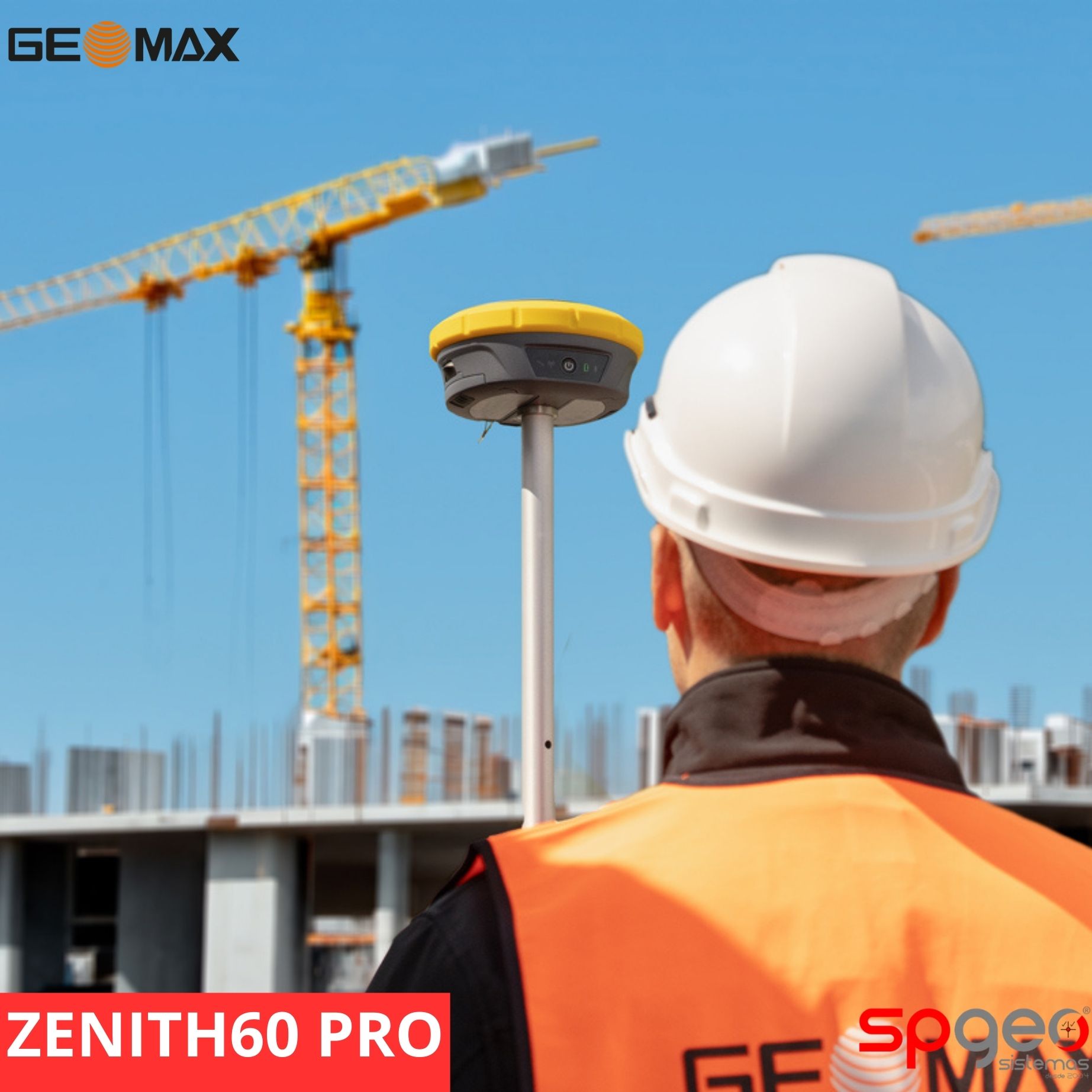 GeoMax Zenith60 Pro GNSS RTK IMU - SPGeo
