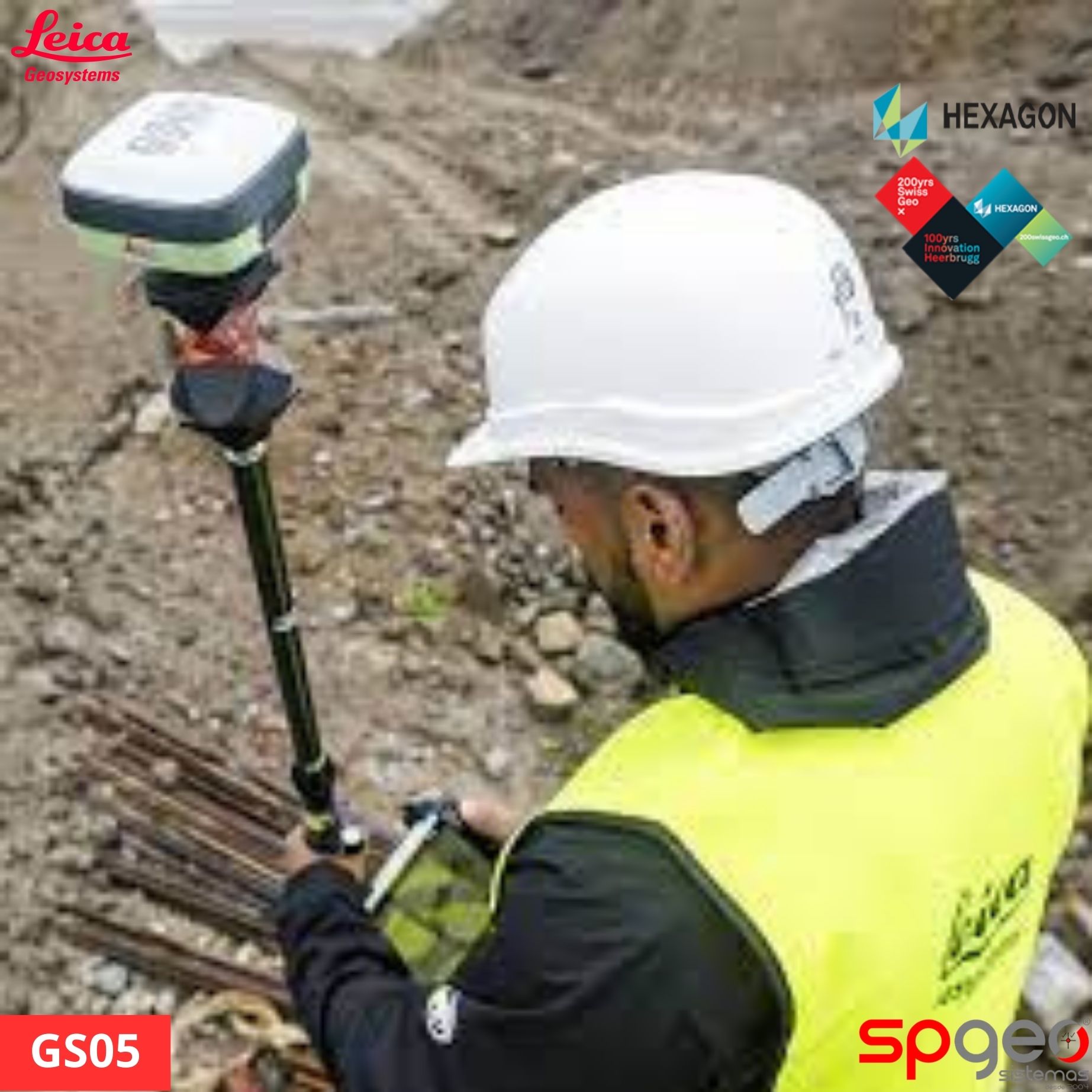 Leica GS05 GNSS RTK IMU - SPGeo