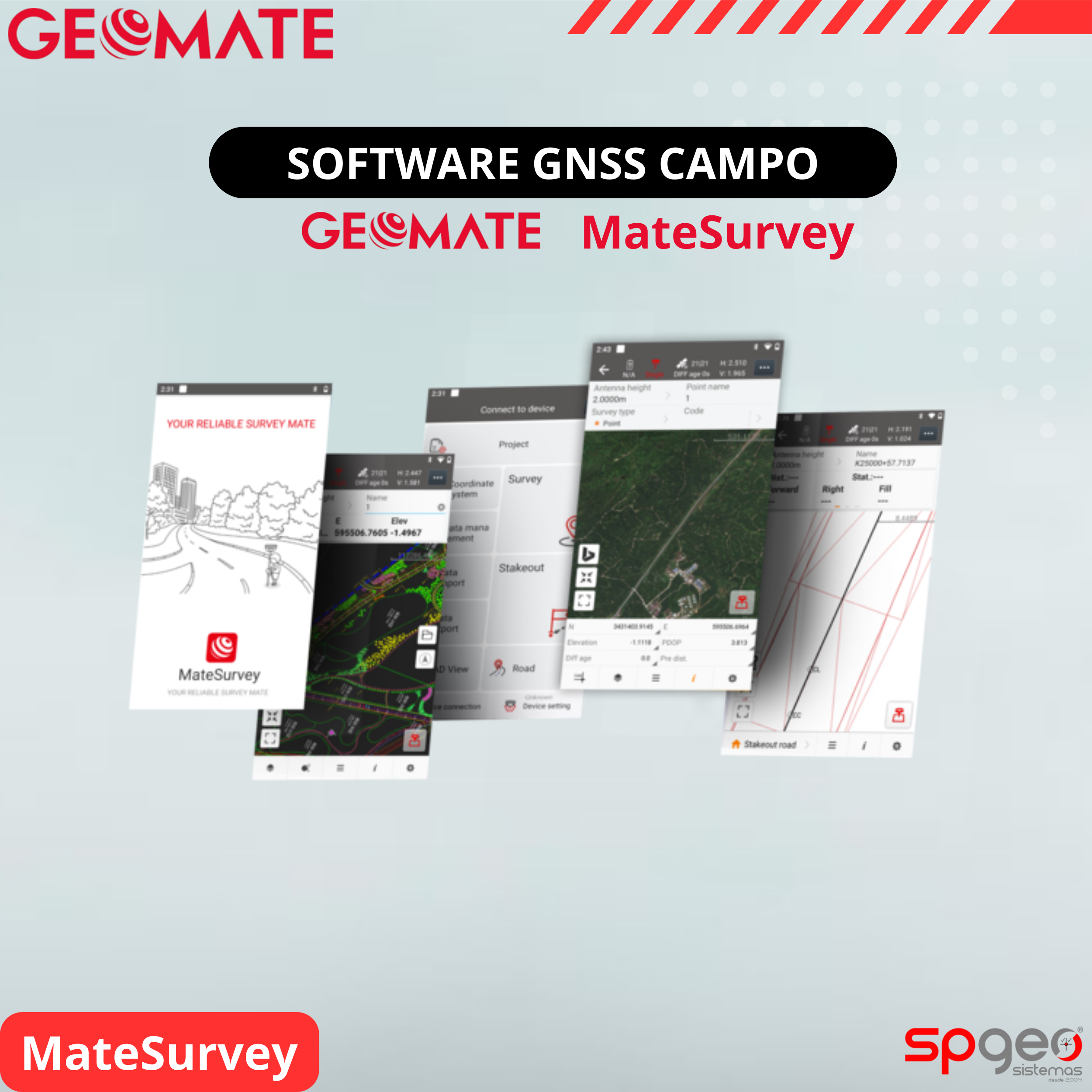 GEOMATE MateSurvey - SPGeo