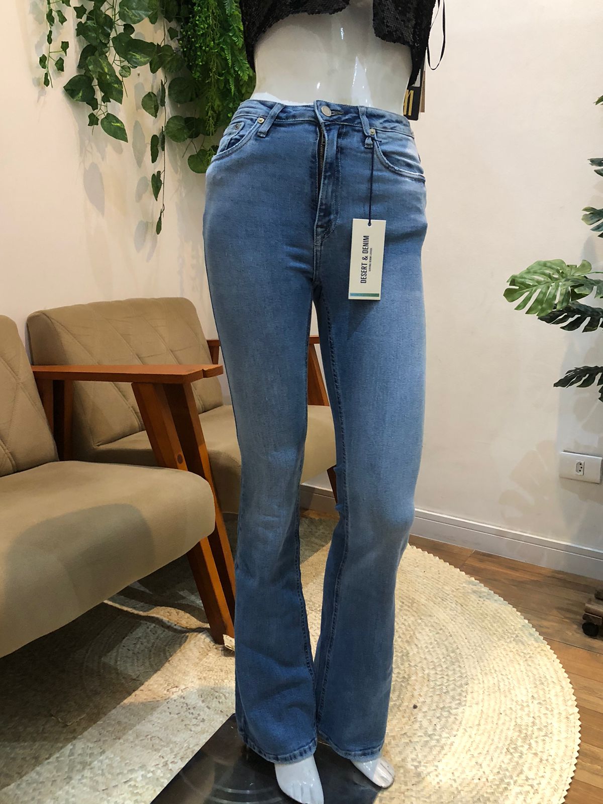 CALÇA JEANS DESERT& & DENIM LAV. CLARA ALL´S - Blessed