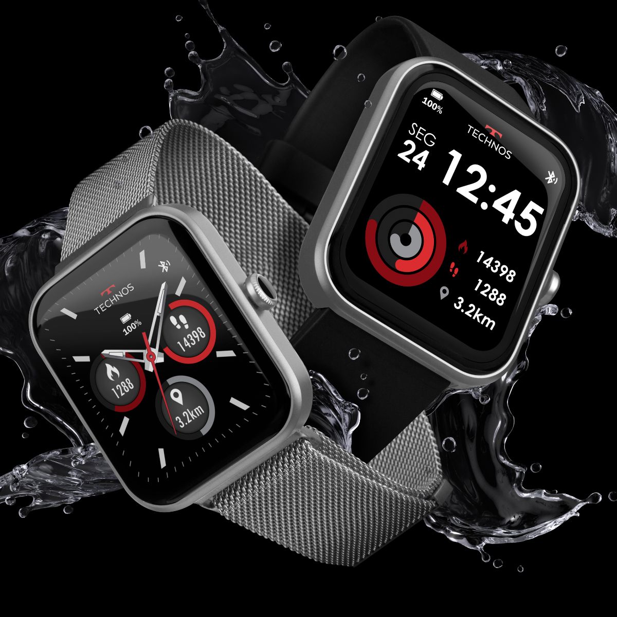 Relógio Smartwatch Technos Connect MAX TMAXAB/5K - Relógios NextTime