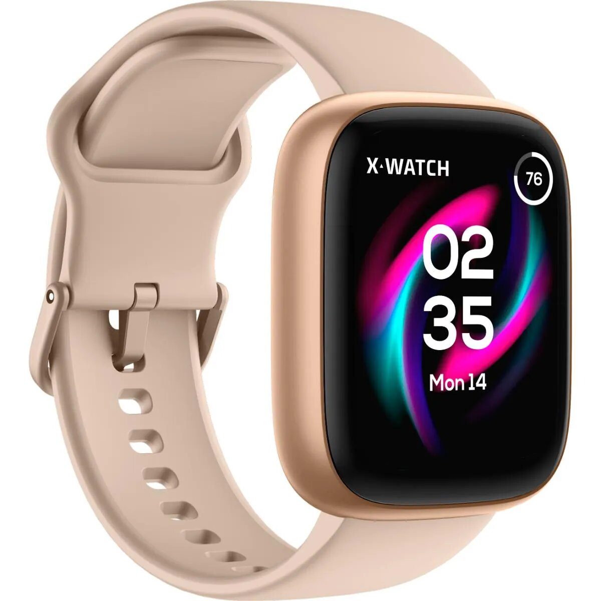 Relogio Smartwatch Unissex Alexa X-Watch XSWUQPI003A - Rosa - Relógios ...