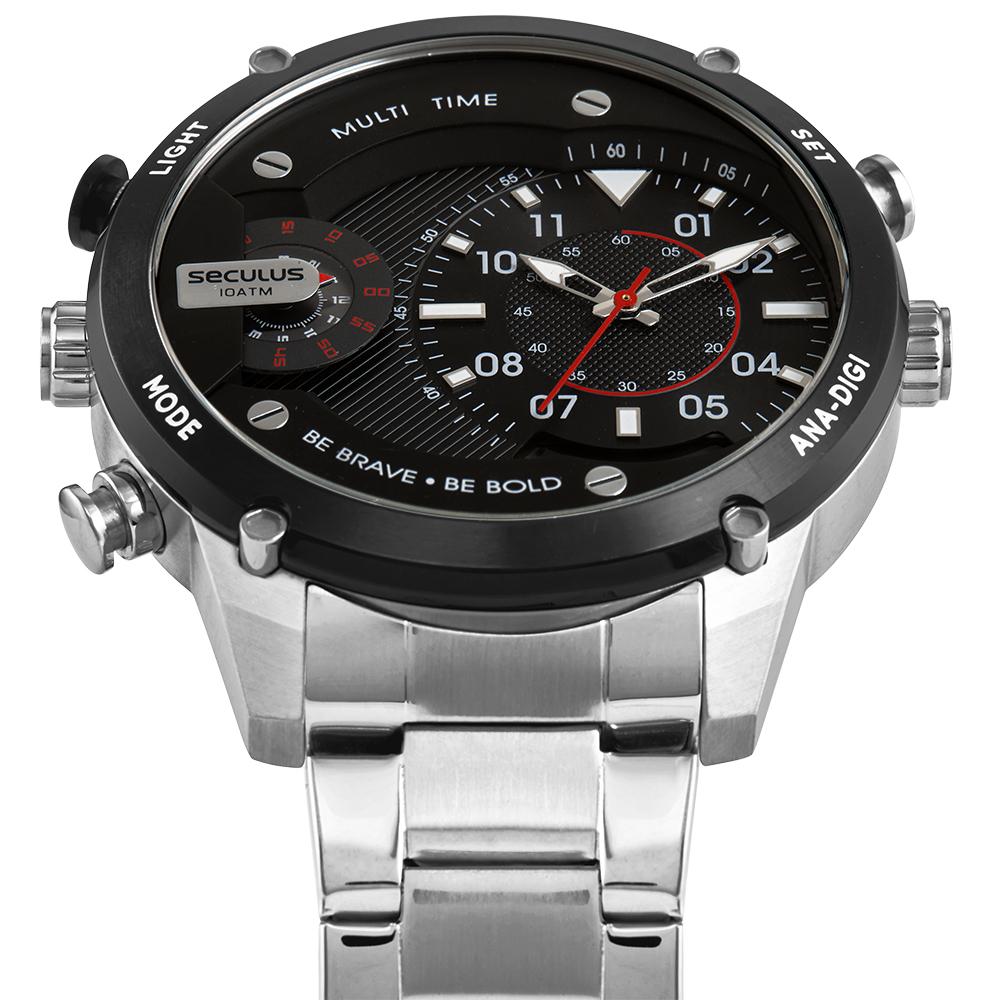 Relógio Seculus Masculino 77303G0SVNA1 - Relógios NextTime