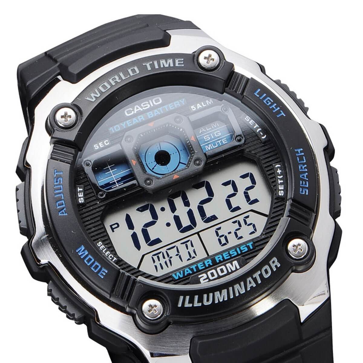 Relógio Casio Masculino AE-2000W-1AVDF - Relógios NextTime