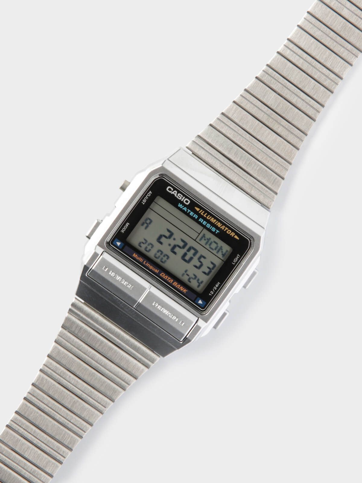 Relógio Casio Data Bank DB-380-1DF - Relógios NextTime