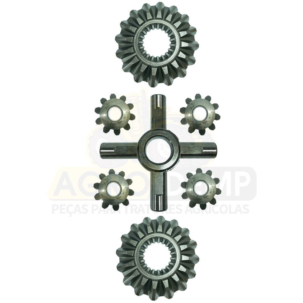 KIT CONJUNTO PLANETÁRIA E SATÉLITES DIFERENCIAL EIXO TRASEIRO (PLANETA ...