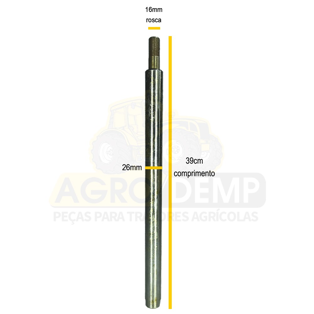 HASTE DE CILINDRO DA DIREÇÃO (5/8" - 39CM - PANEGOSSI) - VALTRA 1280R ...
