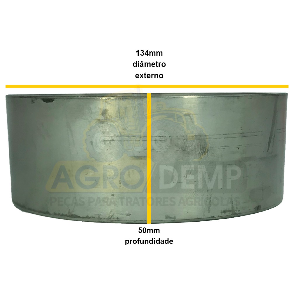 BUCHA (C/ TRATAMENTO TRASEIRA - VERPEC) - VALTRA 1280R / 1580 - 224230 ...