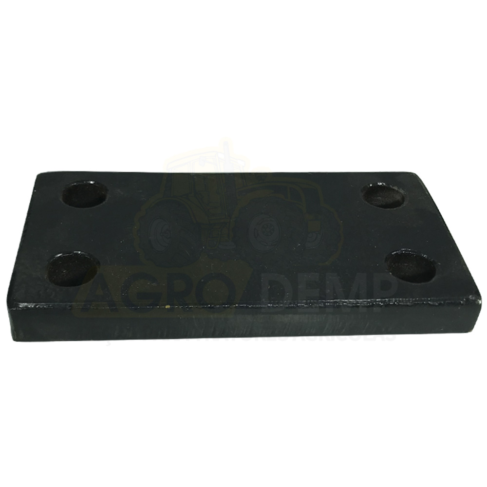PLACA SUPORTE (BARRA DE TRAÇÃO - AGCO PARTS - 4 FUROS - ORIGINAL) - MA ...