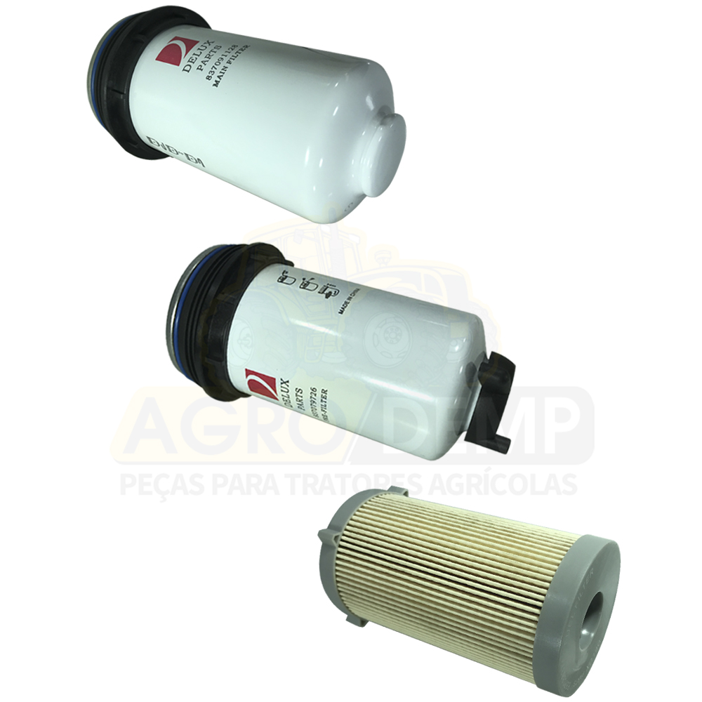 KIT FILTRO DE COMBUSTÍVEL (IMP) - VALTRA / MASSEY FERGUSON - 837091385 ...