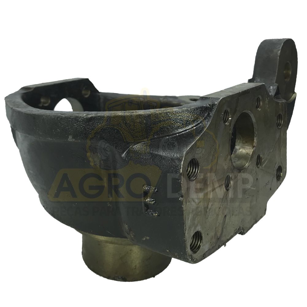 CARCAÇA DE ARTICULAÇÃO TRAÇÃO 4X4 LADO (ESQUERDO) - CASE 580L / 580M E ...