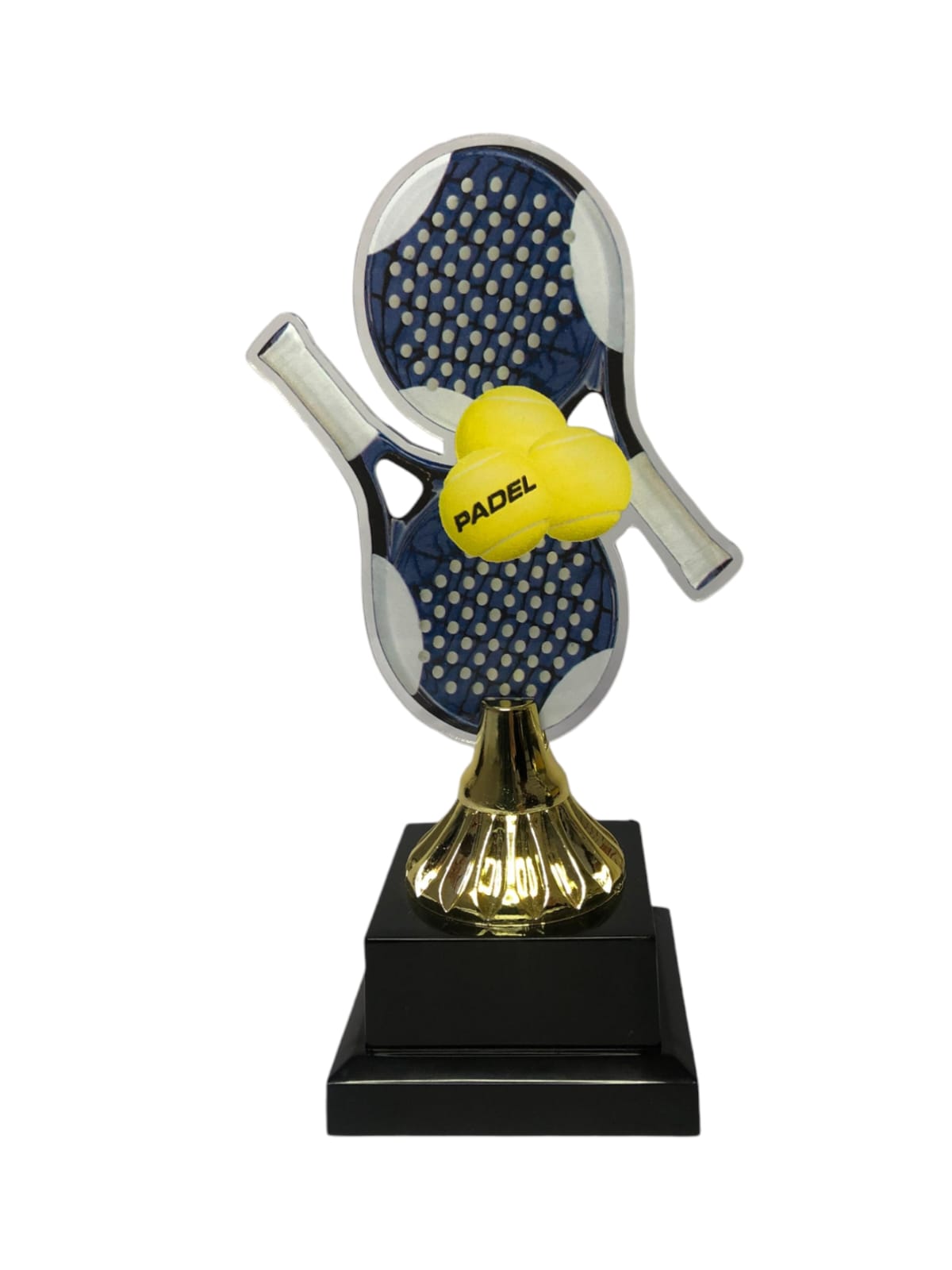 Troféu Padel Acrílico Pequeno - Esporte Maxx O Esporte até você
