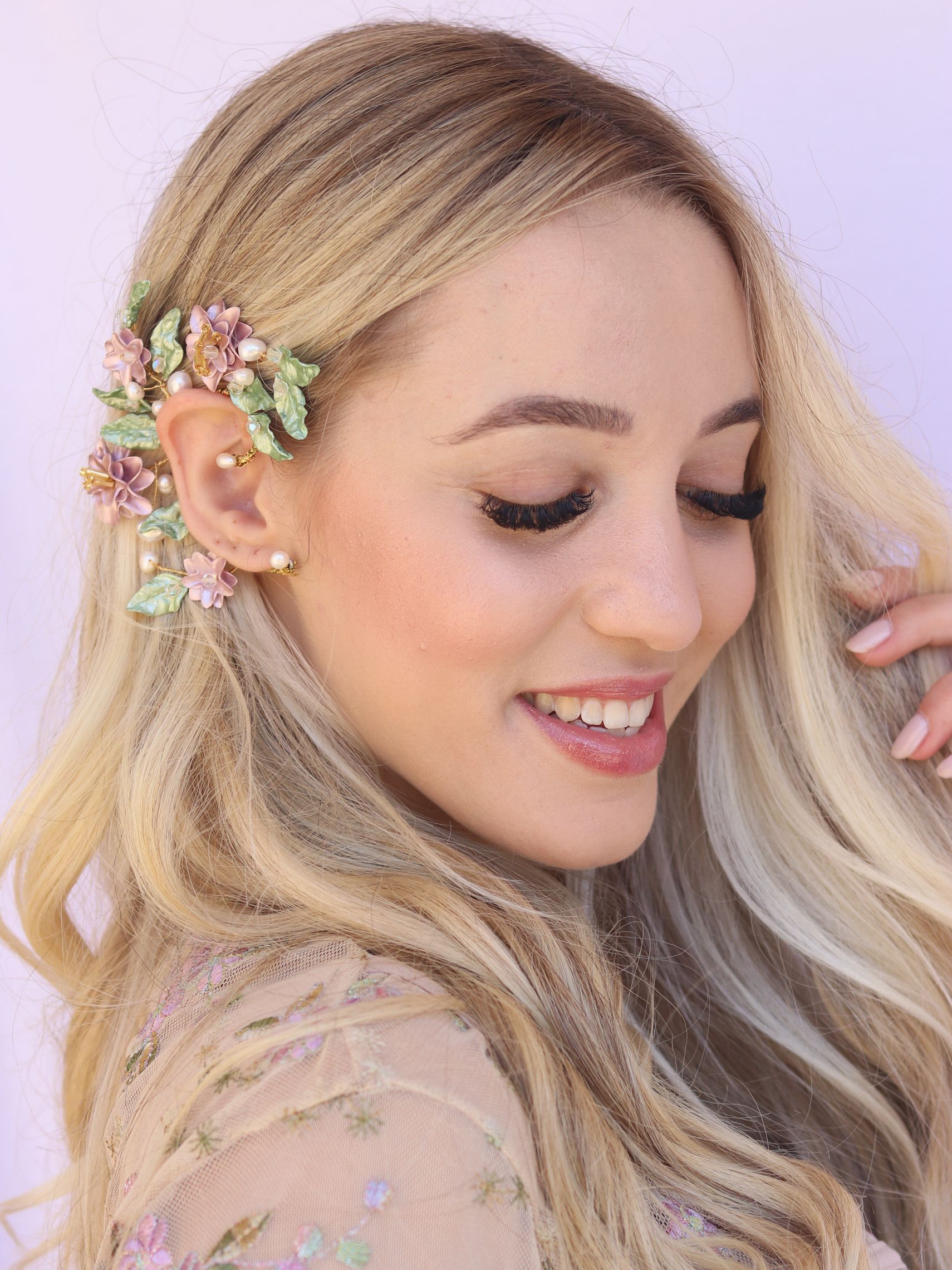 Ear Cuff Flores Minerva - G. Offer - Acessórios de Cabelo