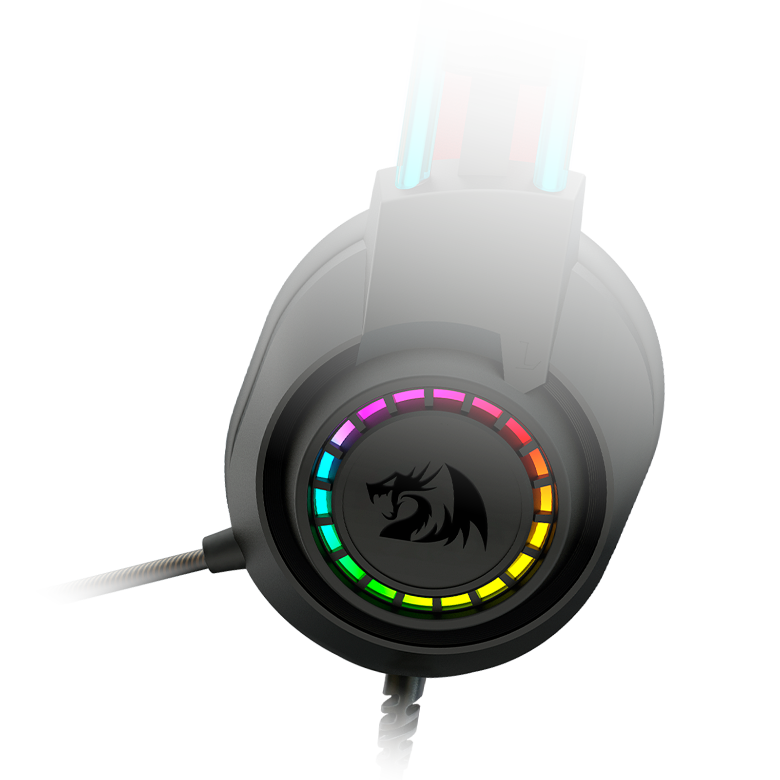 Headset Gamer Redragon Scream H231 RGB P2 P3 USB Preto - Tiburon ...
