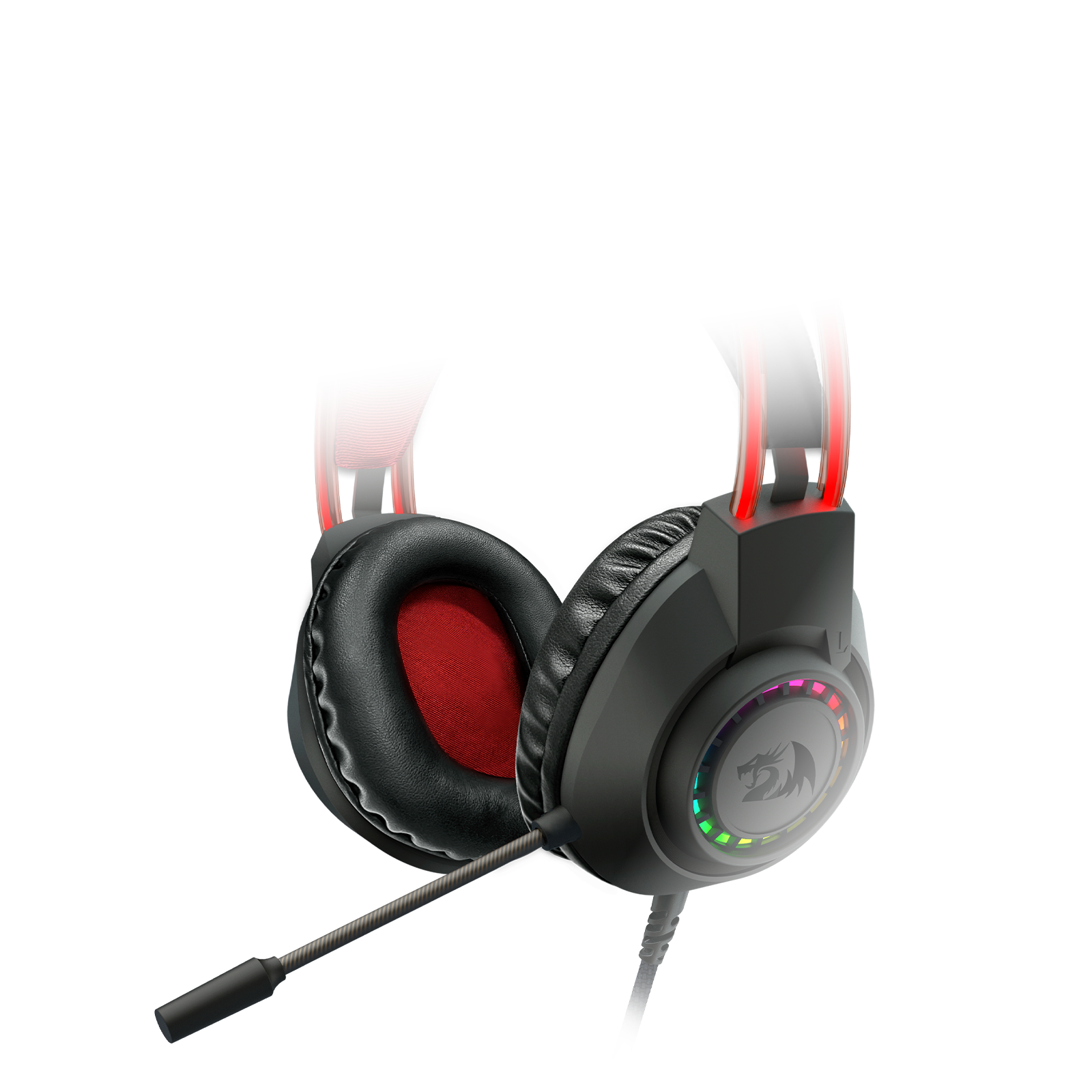 Headset Gamer Redragon Scream H231 RGB P2 P3 USB Preto - Tiburon ...