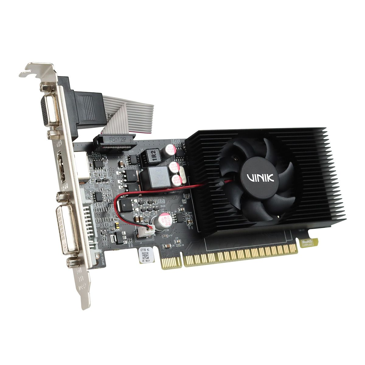 Placa de Vídeo GT 730 4GB DDR3 Vinik Low Profile HDMI DVI VGA - Tiburon ...