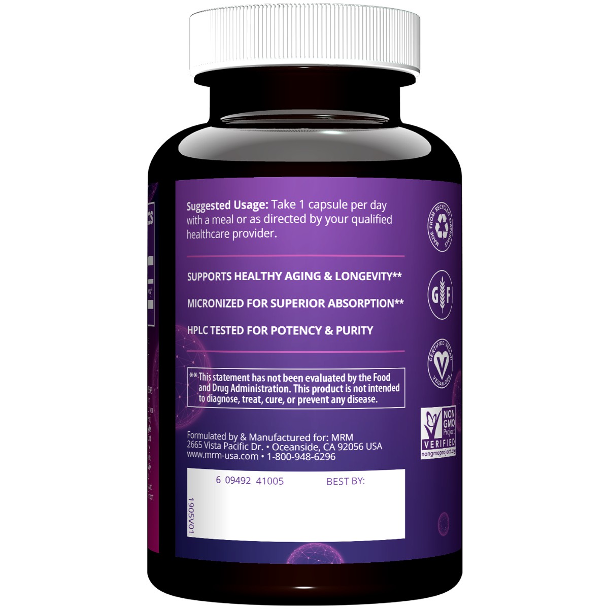 DHEA 50mg (90caps) MRM - Original Importado EUA - Doutor Suplementos Loja