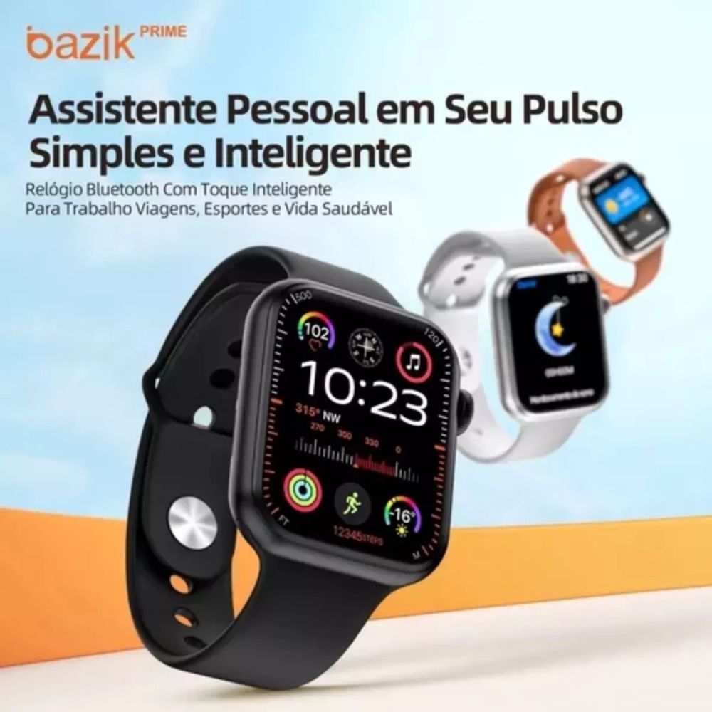 Smartwatch W64 Pro Max Relógio De Pulso Digital - Bazik Prime