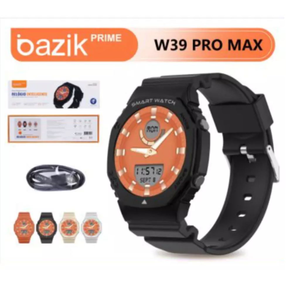 Smartwatch W39 Pro Max Relógio De Pulso Digital - Bazik Prime