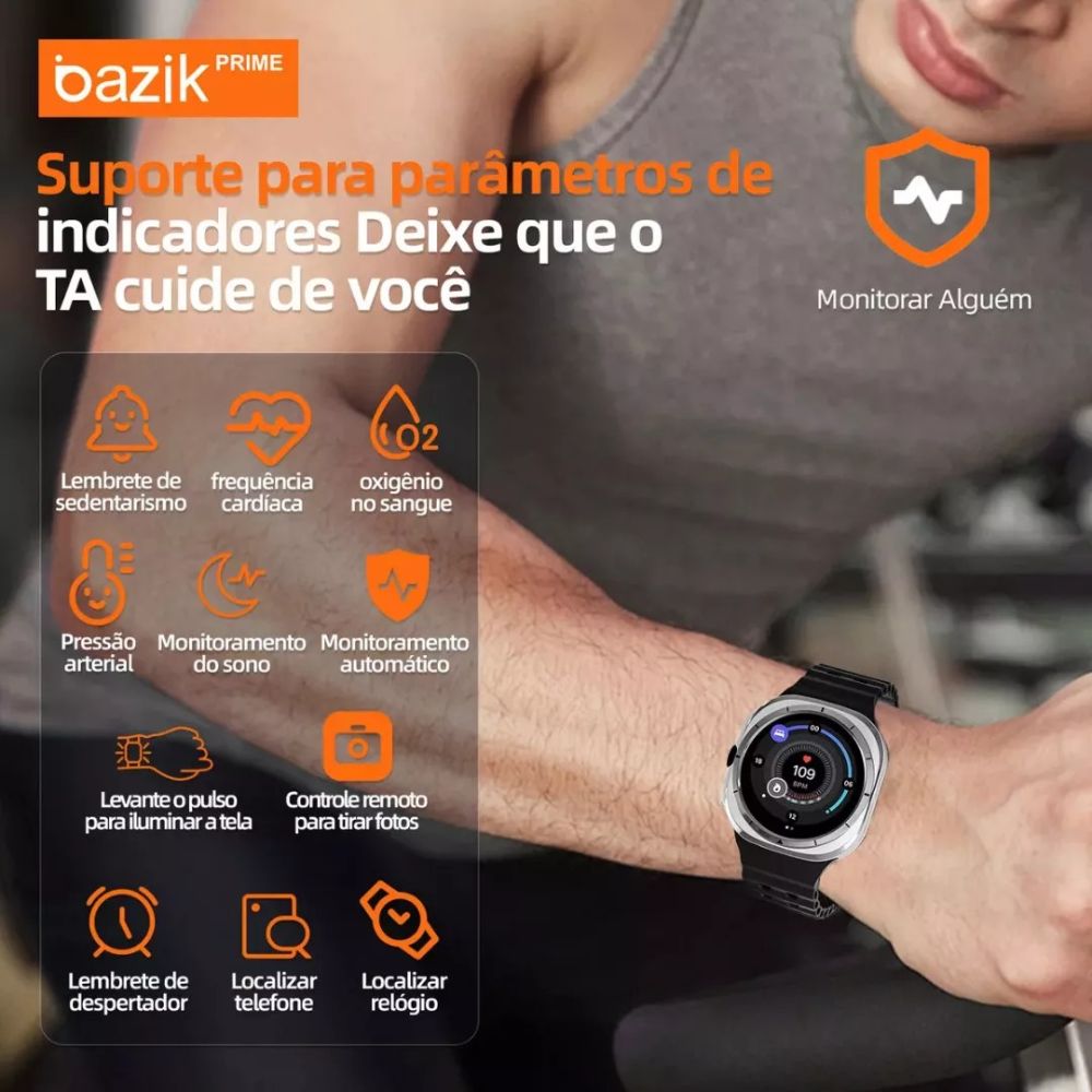 Smartwatch S29 Ultra Max Relógio De Pulso Digital - Bazik Prime