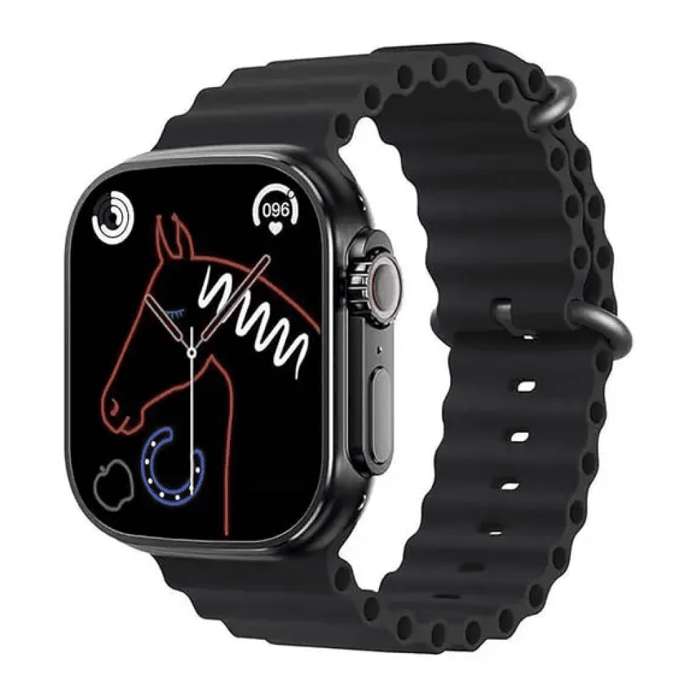 Smartwatch W68 Pro Max Acompanha 7 Pulseiras Relógio De Pulso Digital - Bazik Prime