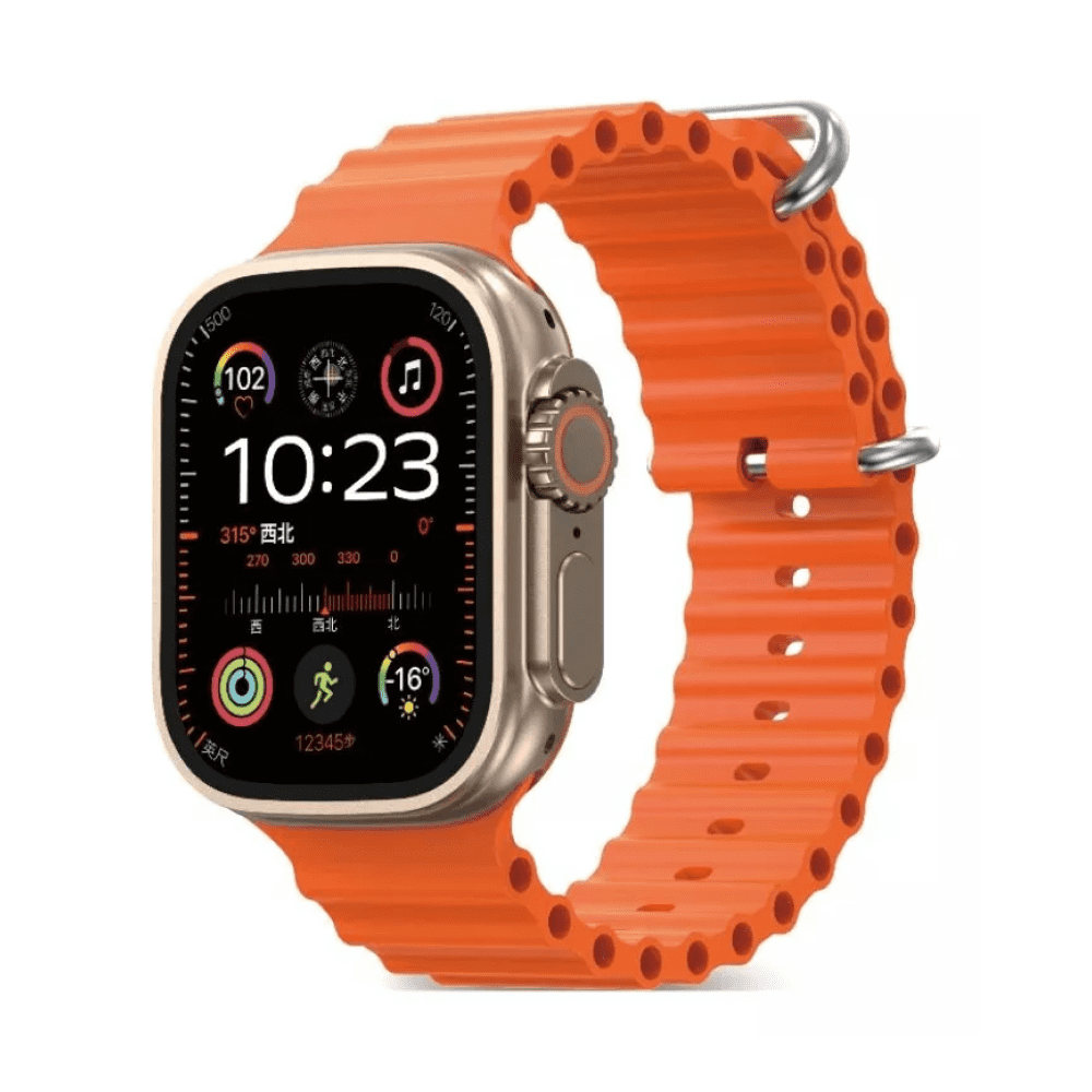 Smartwatch W68 Pro Max Acompanha 7 Pulseiras Relógio De Pulso Digital - Bazik Prime