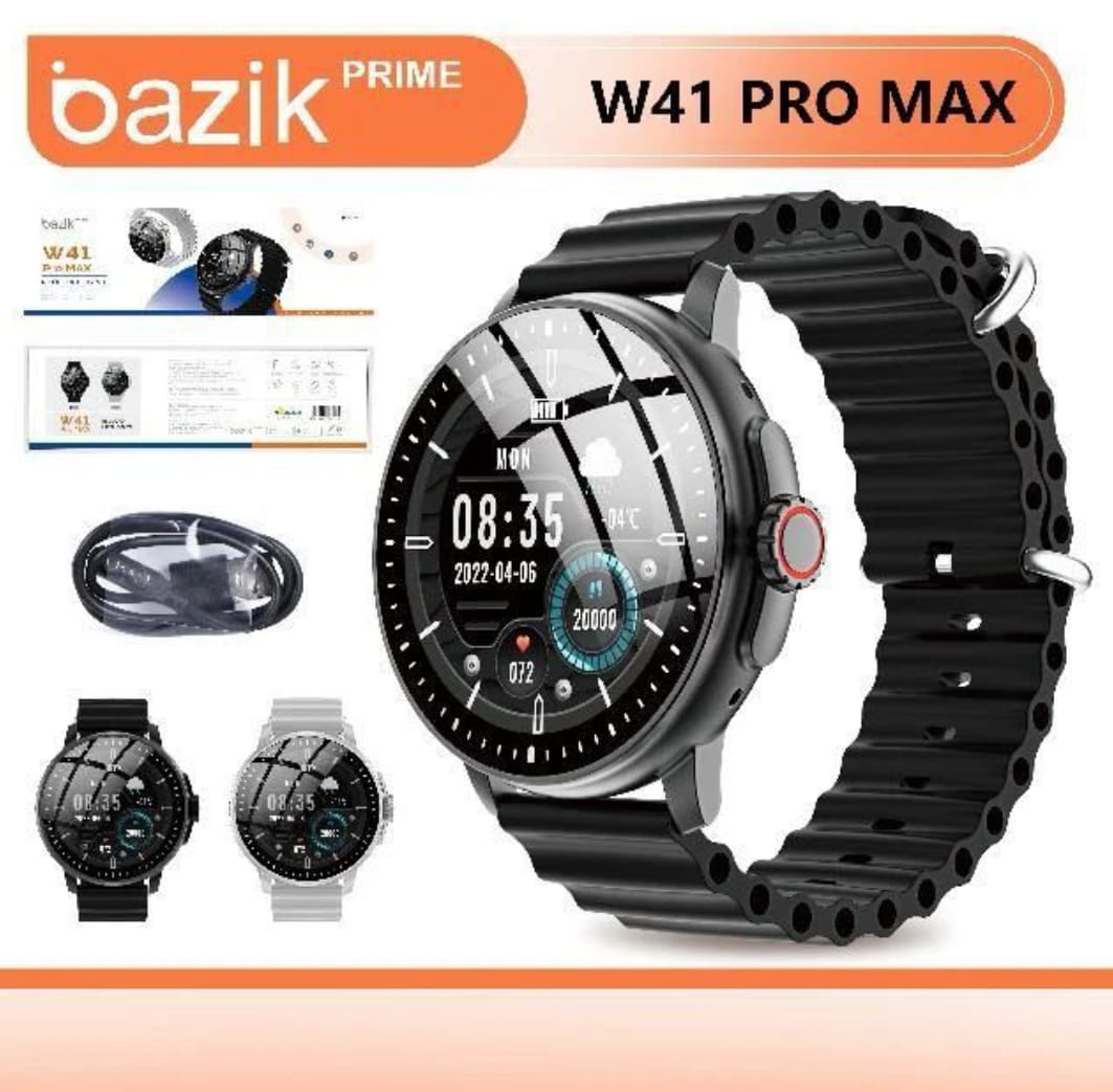 Smartwatch W41 Pro Max Relógio De Pulso Digital - Bazik Prime