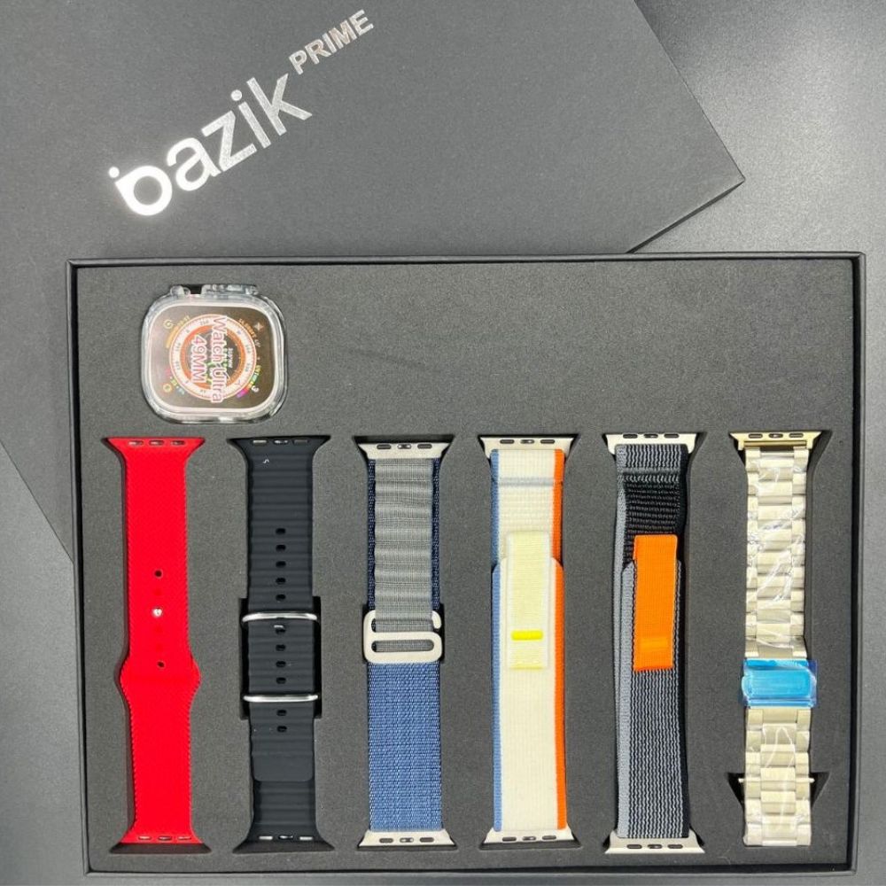 Smartwatch W52 Pro Max Relógio De Pulso Digital Acompanha 7 Pulseiras - Bazik Prime