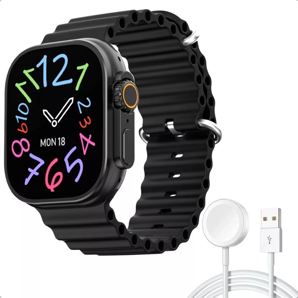 Smartwatch W84 Pro Max Relógio De Pulso Digital - Bazik Prime