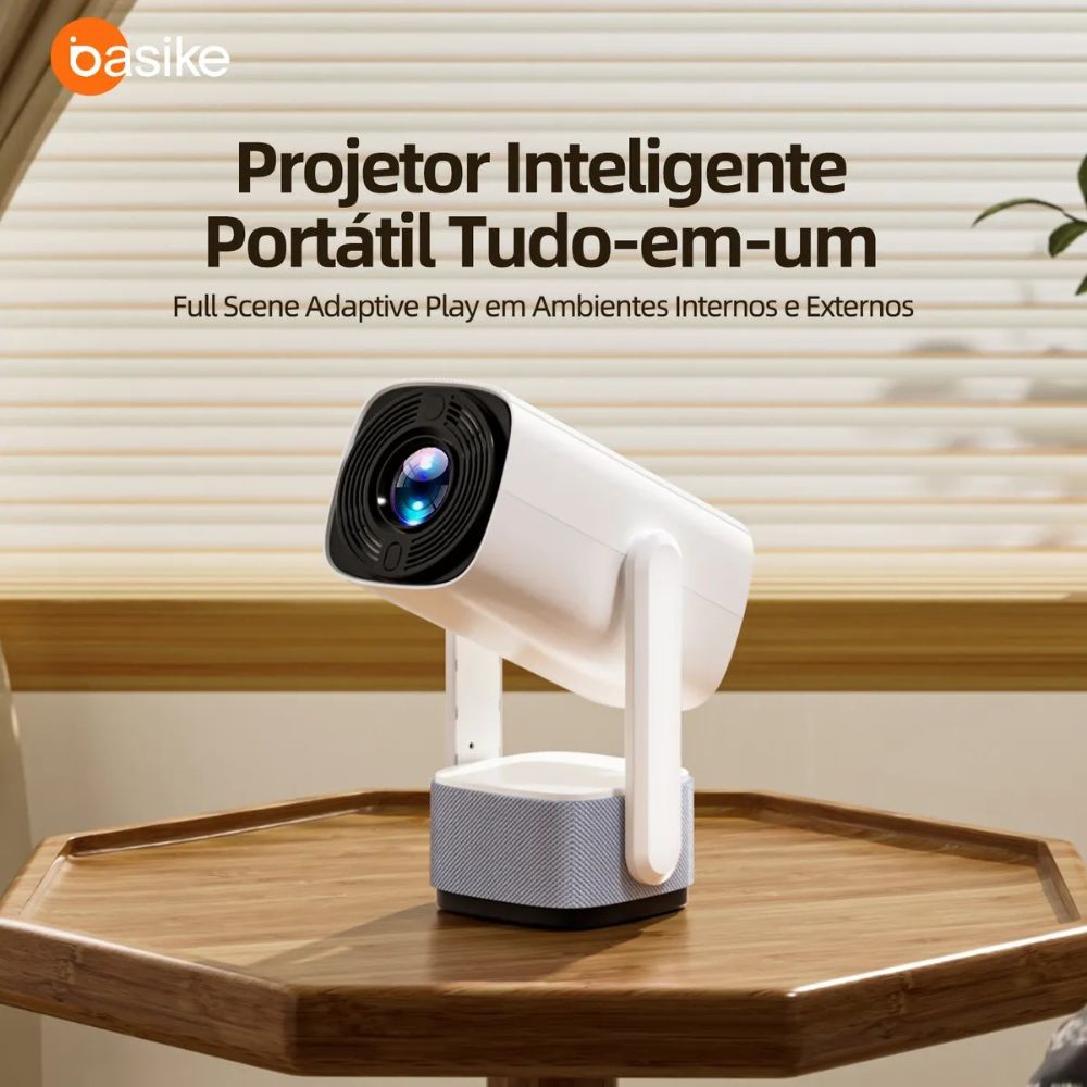 Projetor Cinema 4k Com Som De 42w Basike Ba-TY130 - Bazik Prime