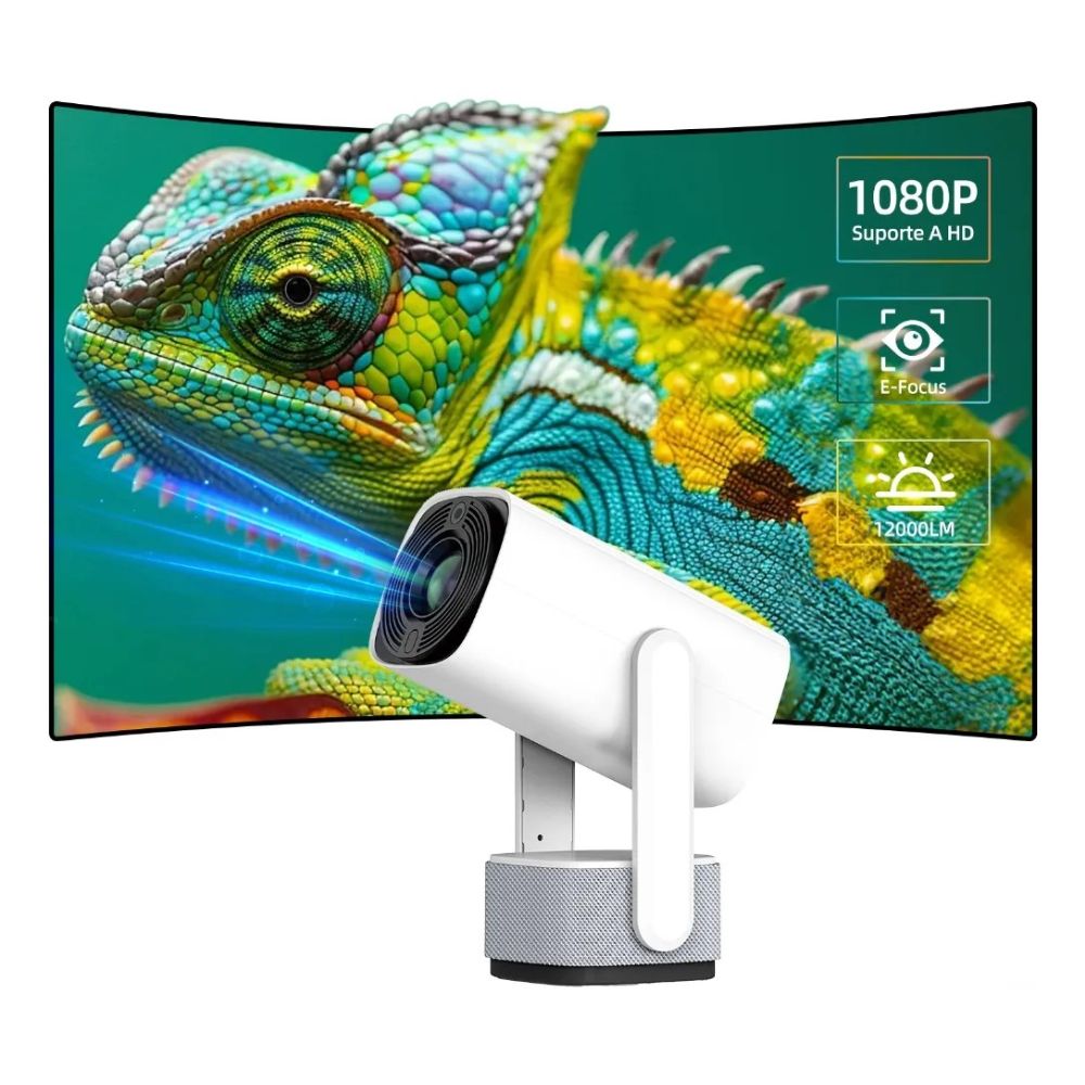 Projetor Cinema 4k Com Som De 42w Basike Ba-TY130 - Distribuidora Bazik ...
