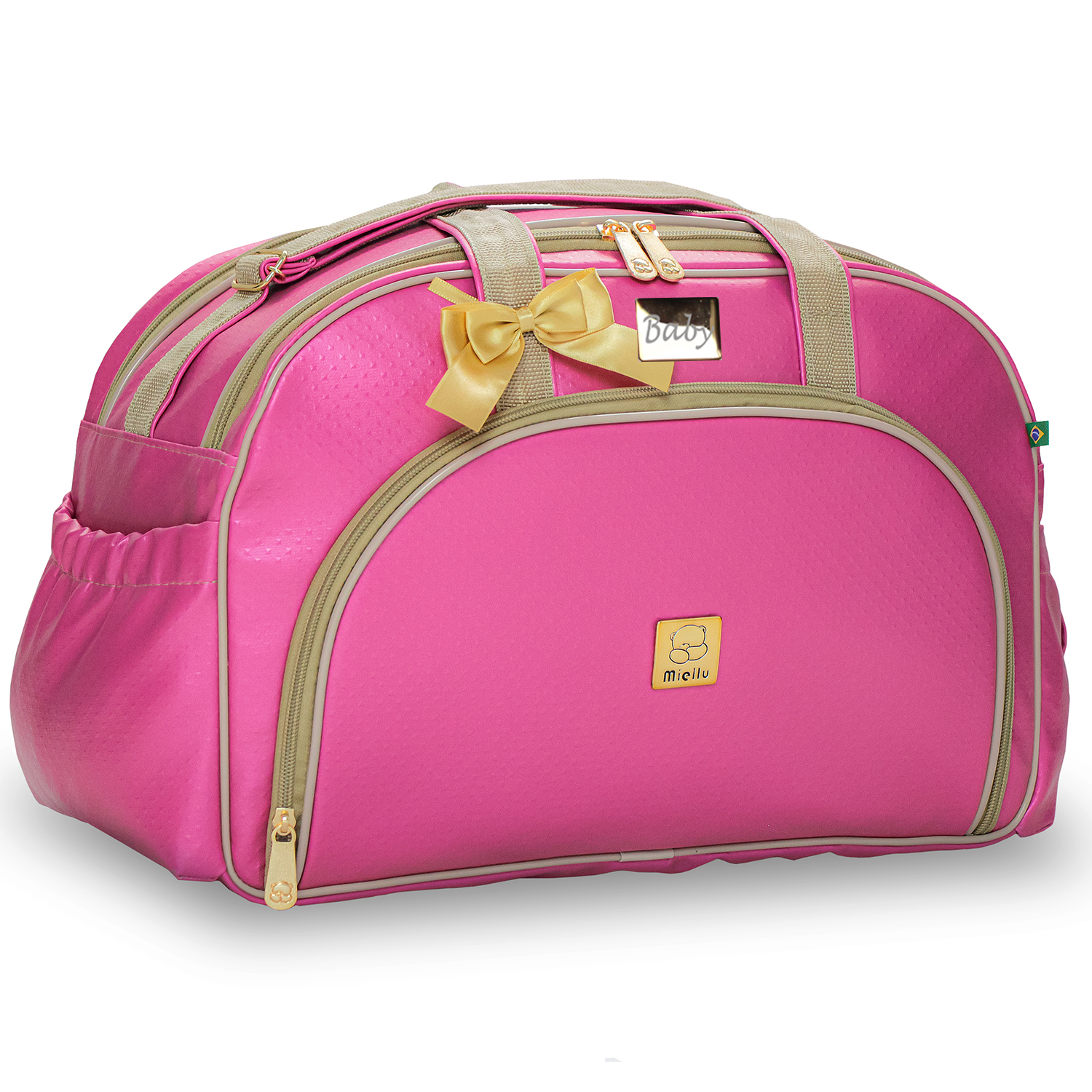 Bolsa Maternidade Grande Personalizada - Linha Prática - MIELLU BOLSAS ...