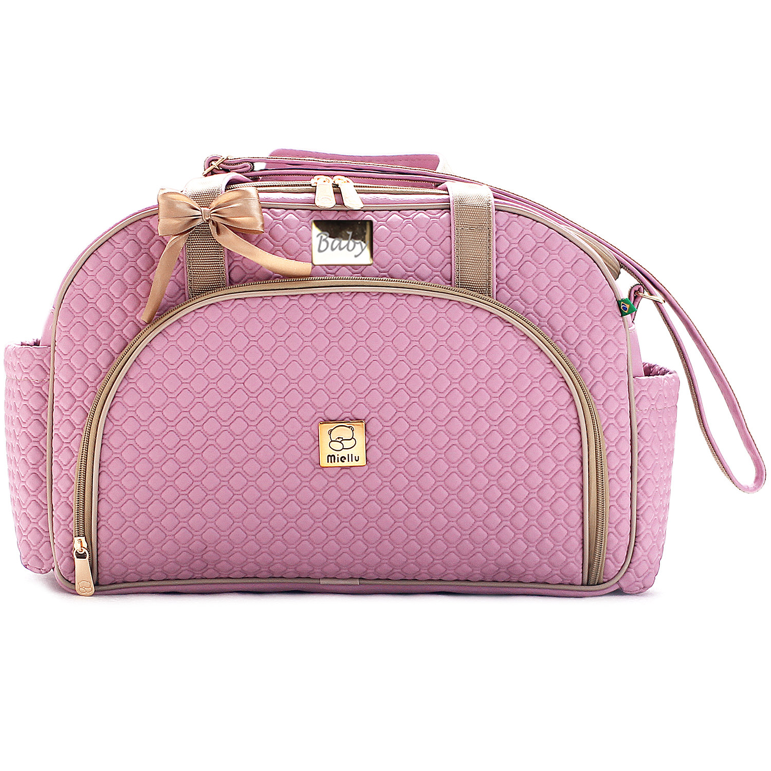 Kit Bolsas Bebe Maternidade Miellu PERSONALIZADA - MIELLU BOLSAS - LR ...