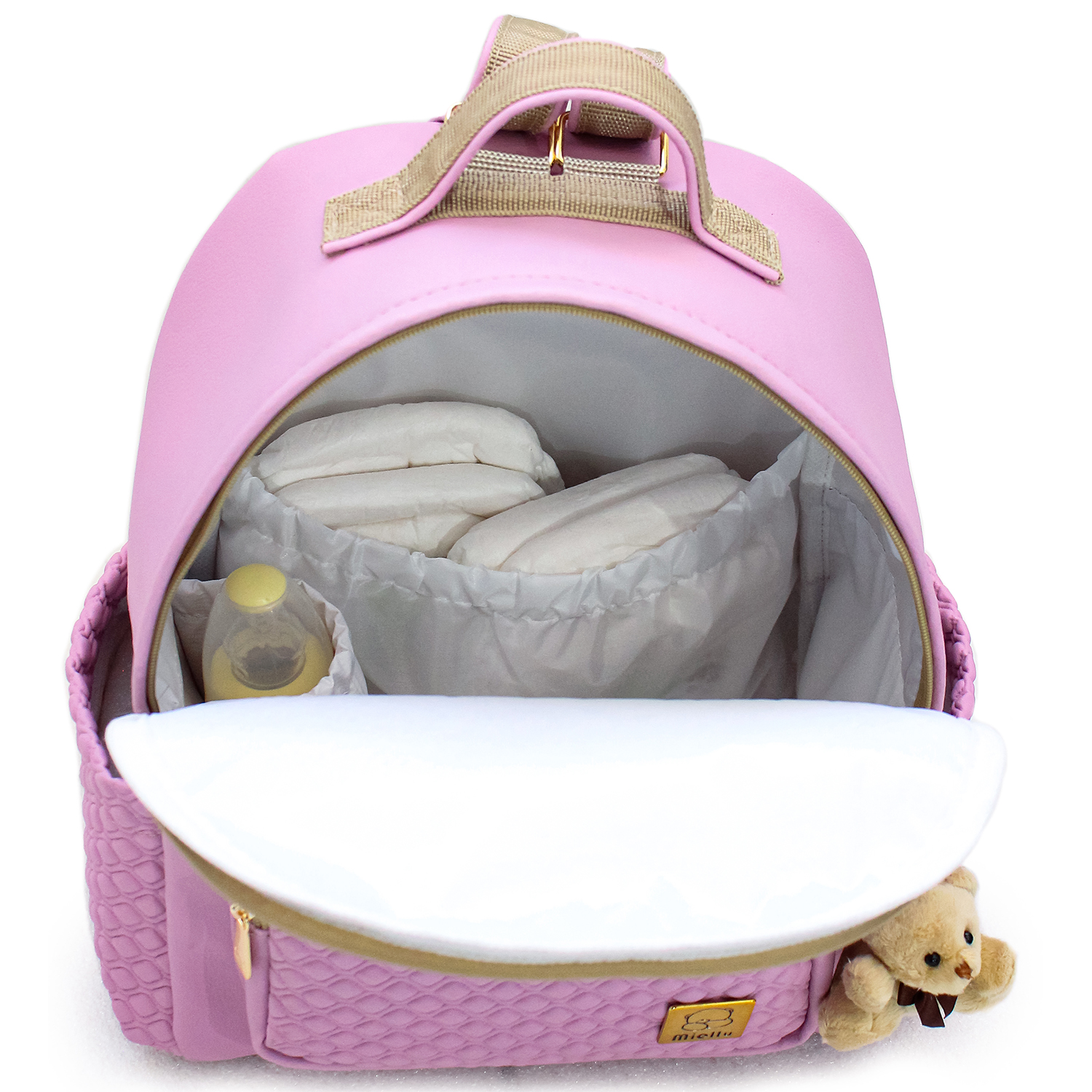 Kit Bolsas Bebe Maternidade Miellu PERSONALIZADA - MIELLU BOLSAS - LR ...