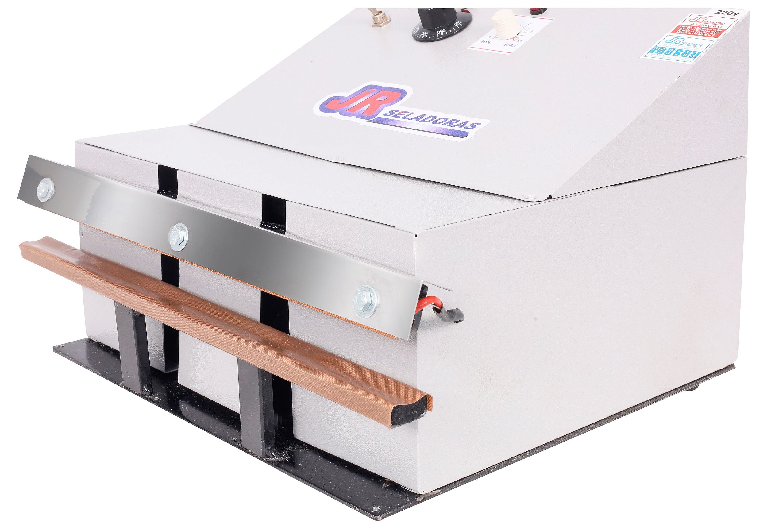 Seladora de Barra Quente Blindada Semi-Automática - JR SELADORAS