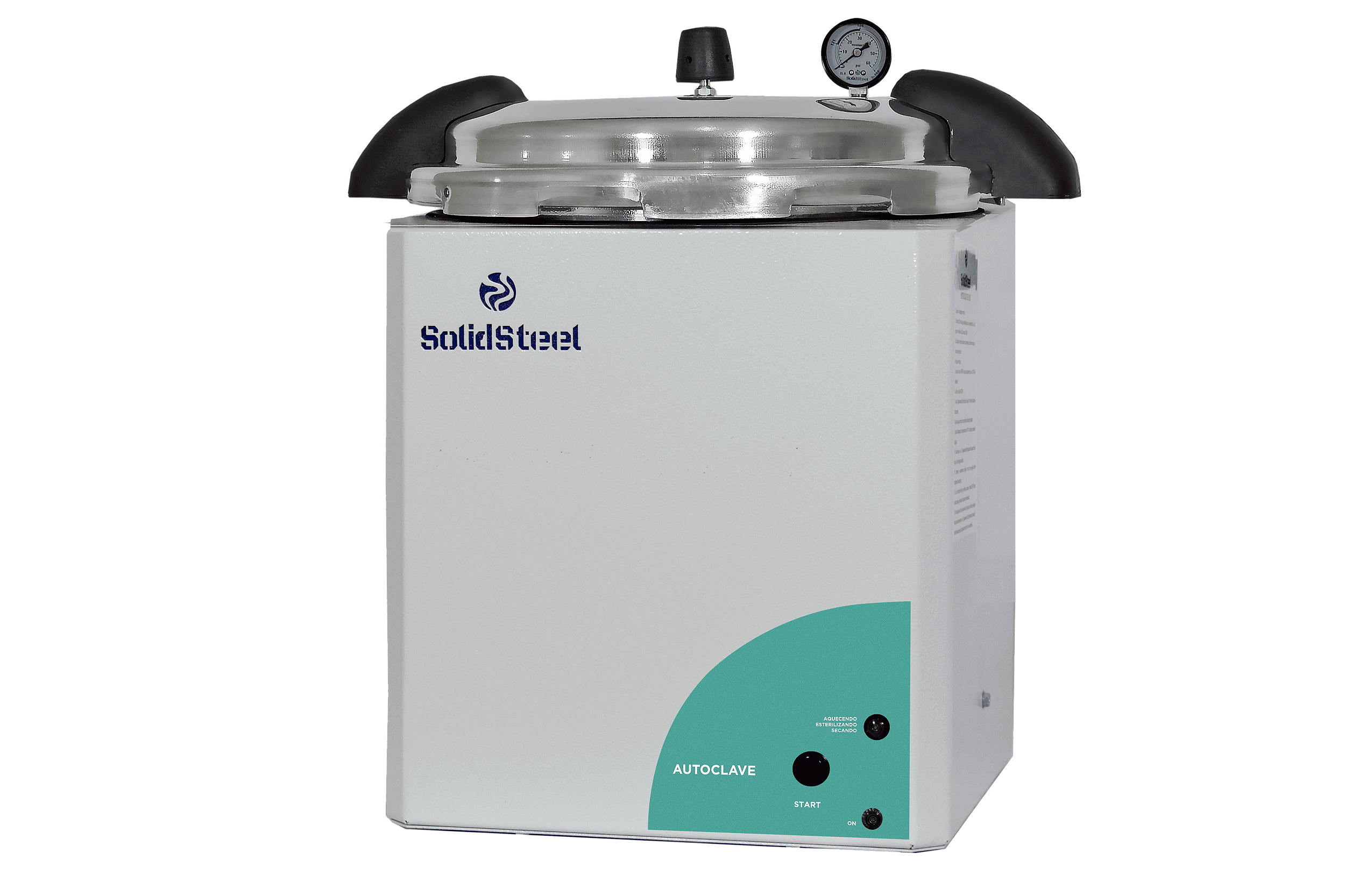 AUTOCLAVE VERTICAL SOLIDSTEEL SSAe – 22L - Rigitech