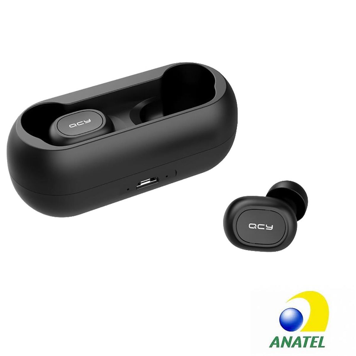 Fone de Ouvido QCY T1 / T1C TWS Bluetooth 5.0 Preto - Turum | Sua Loja Gamer | Enviamos para ...